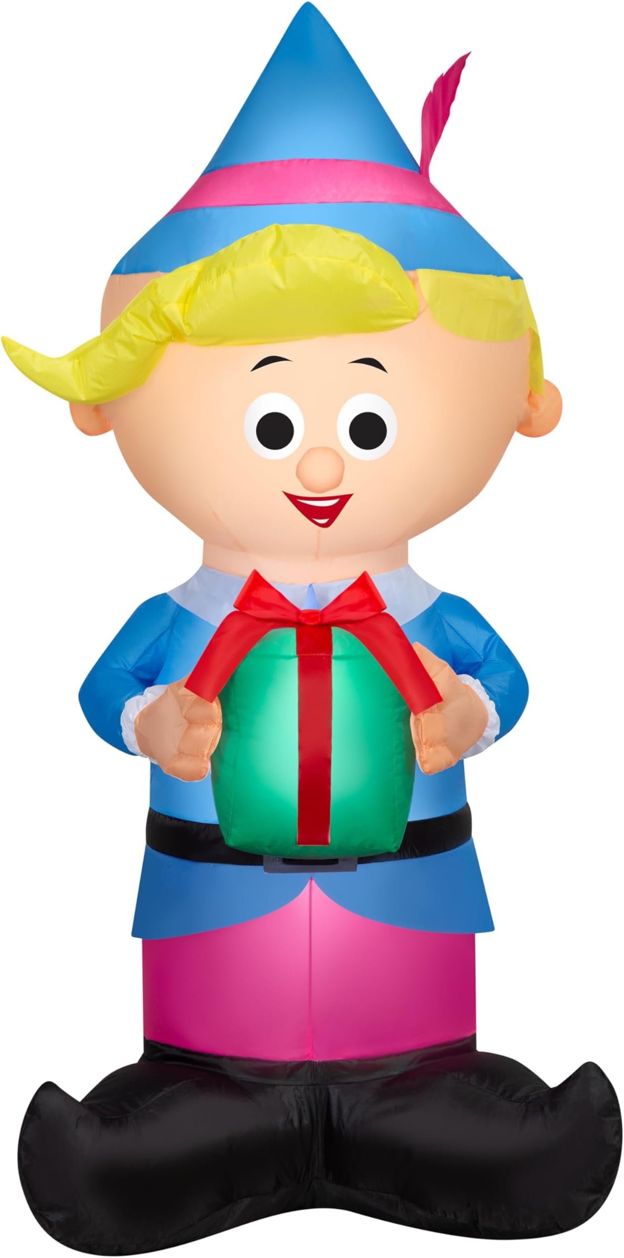 Amazon.com: Gemmy Airblown Inflatable 10' Rudolph The Red Nosed ...