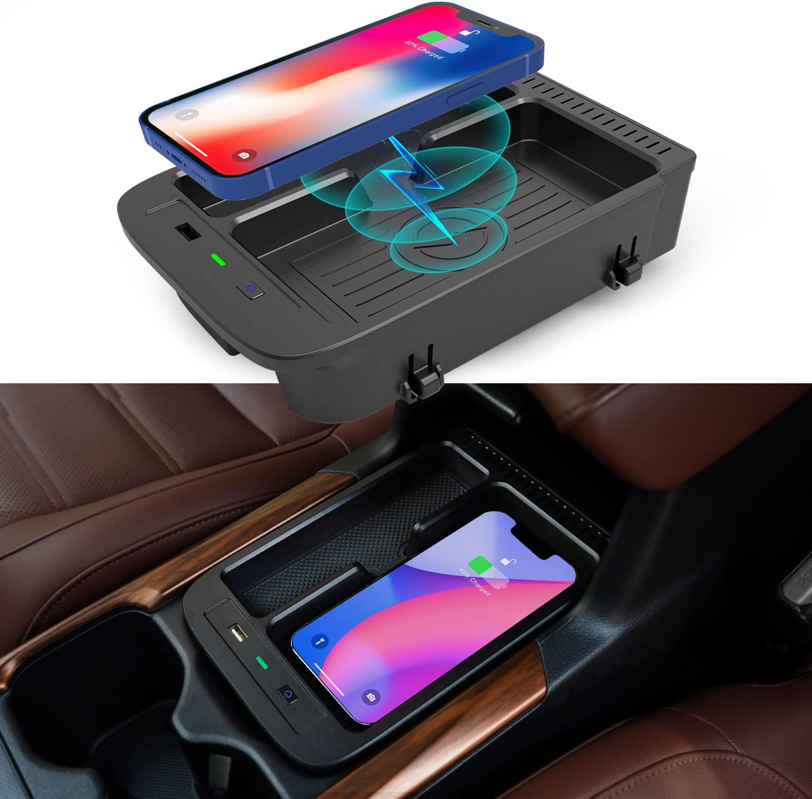 Amazon.com: CarQiWireless Wireless Charger for Honda CRV 2017-2022 ...