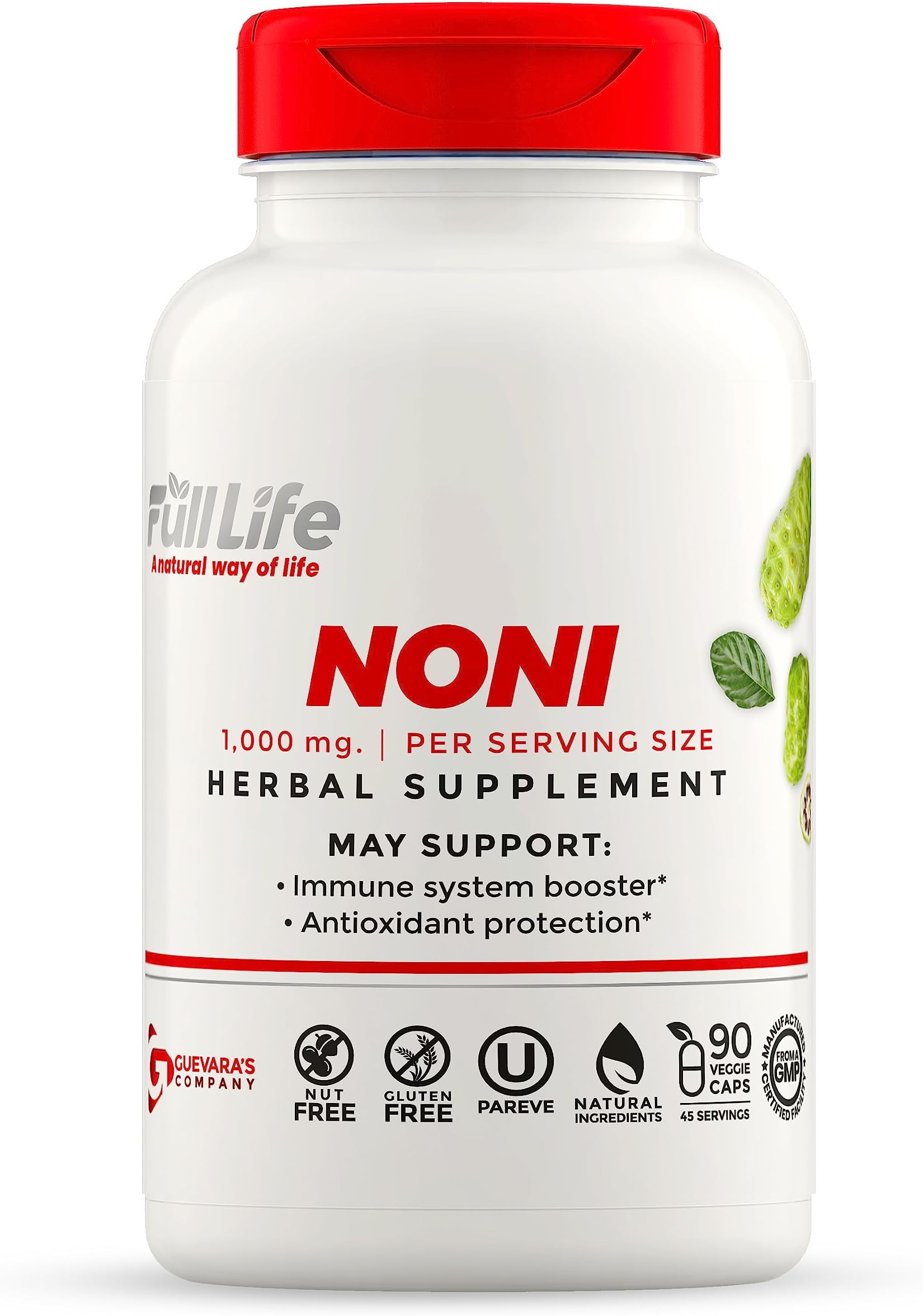 Amazon.com: Full Life Noni Capsules - Mulberry Herbal Supplement ...