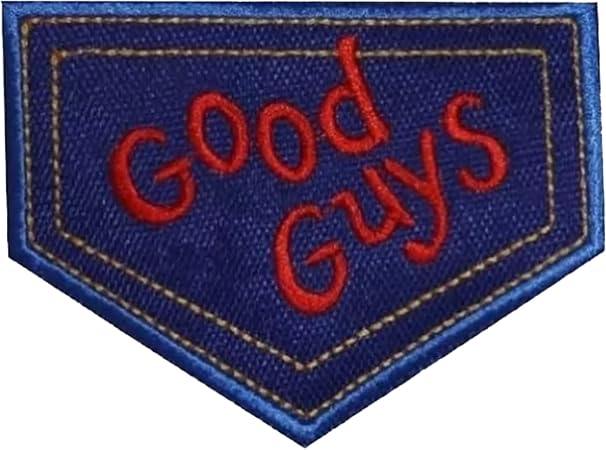 Amazon.com: Good Guys Applique Patches, Funny Cute Embroidered Appliqué ...