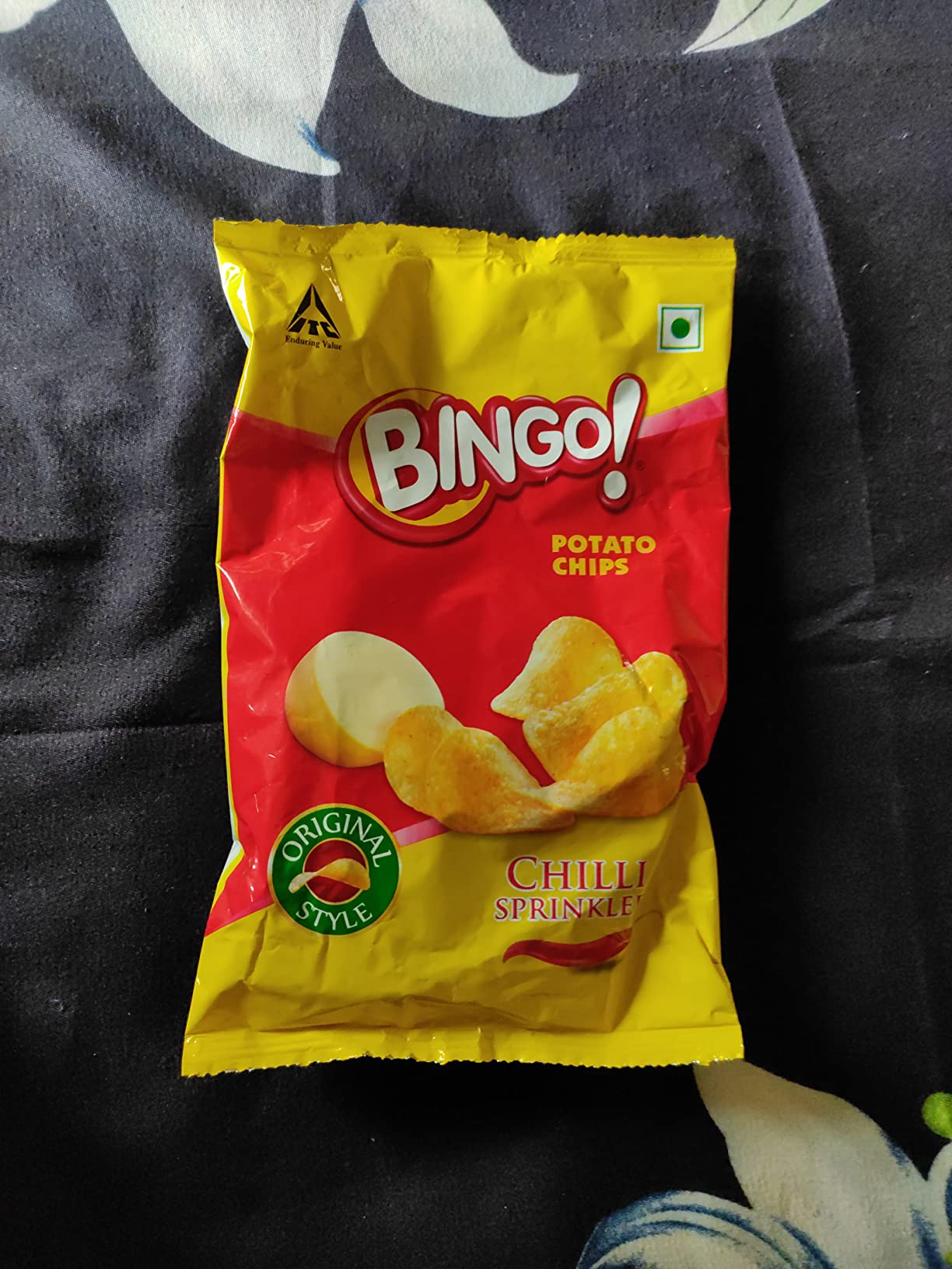 Bingo! Potato Chips - Cream & Onion Chips - Crispy & Crunchy Chips Pack ...