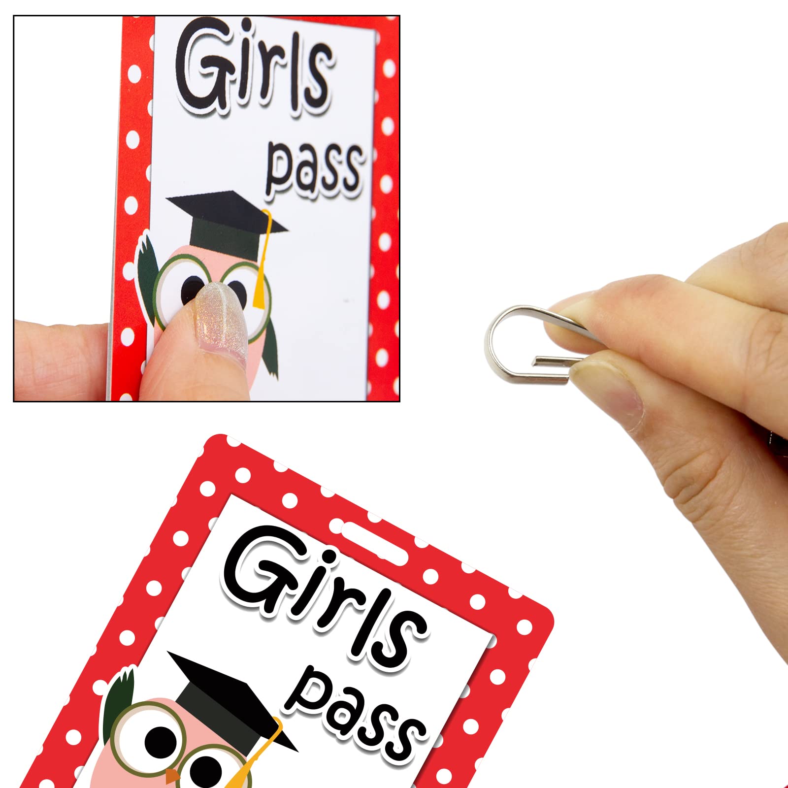 Snapklik.com : Ceiba Tree Owl Hall Pass Lanyards Set Of 6 (Hall, Office ...