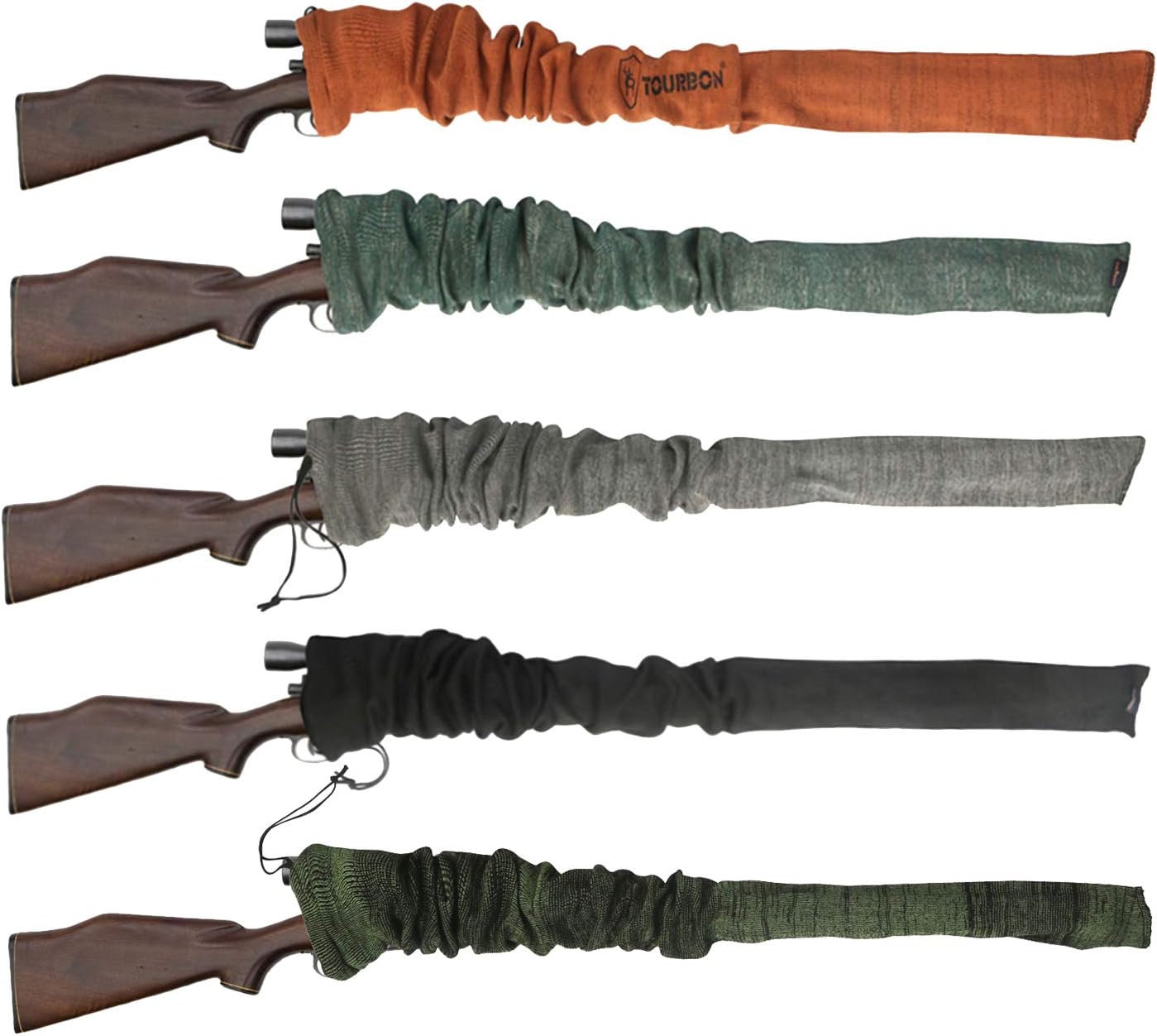 TOURBON Hunting Shooting 52" Shotgun Sleeve Tactical Scoped Rifle Gun ...