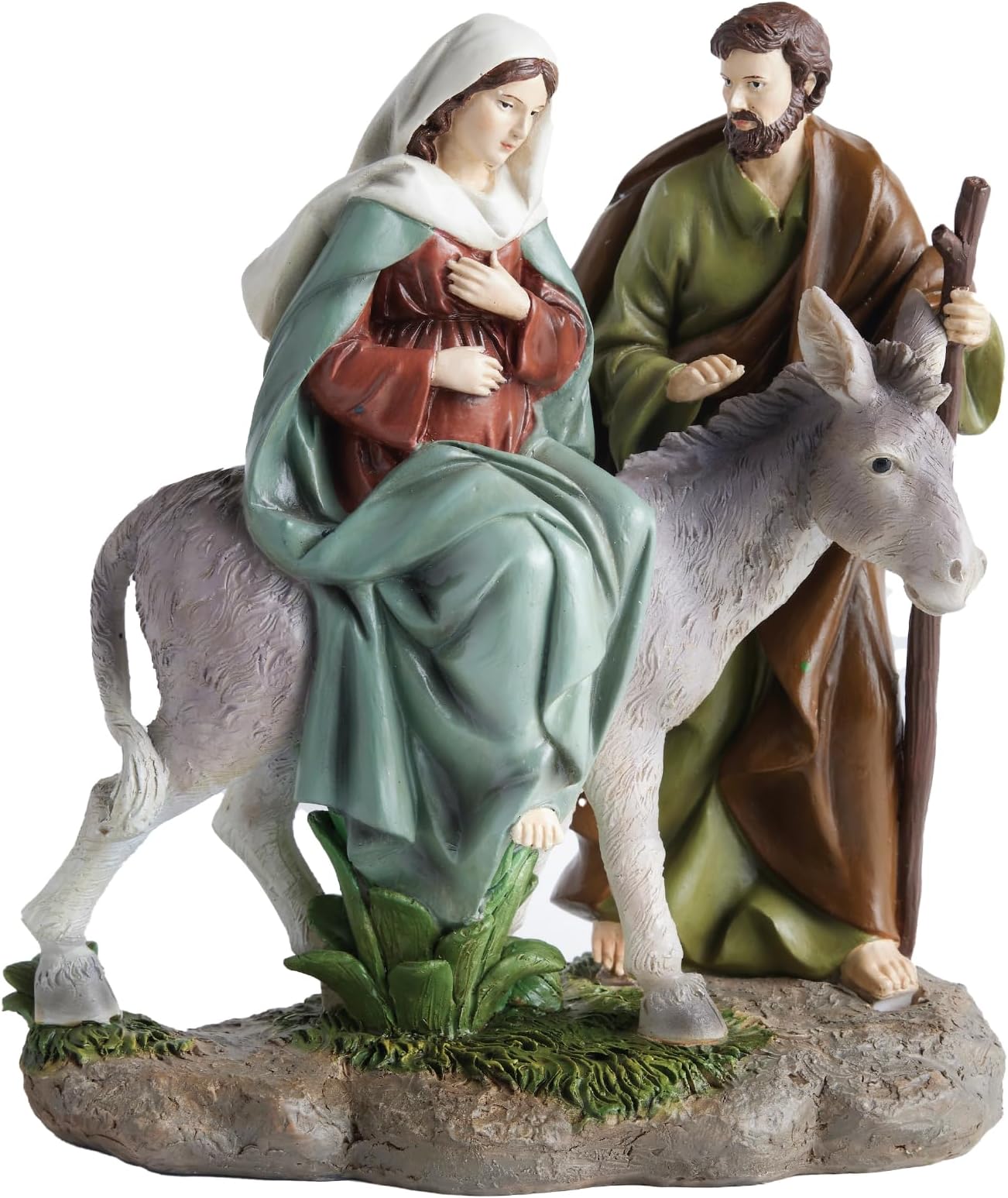 Amazon.com: The Nativity Store - Journey to Bethlehem Holy Family ...