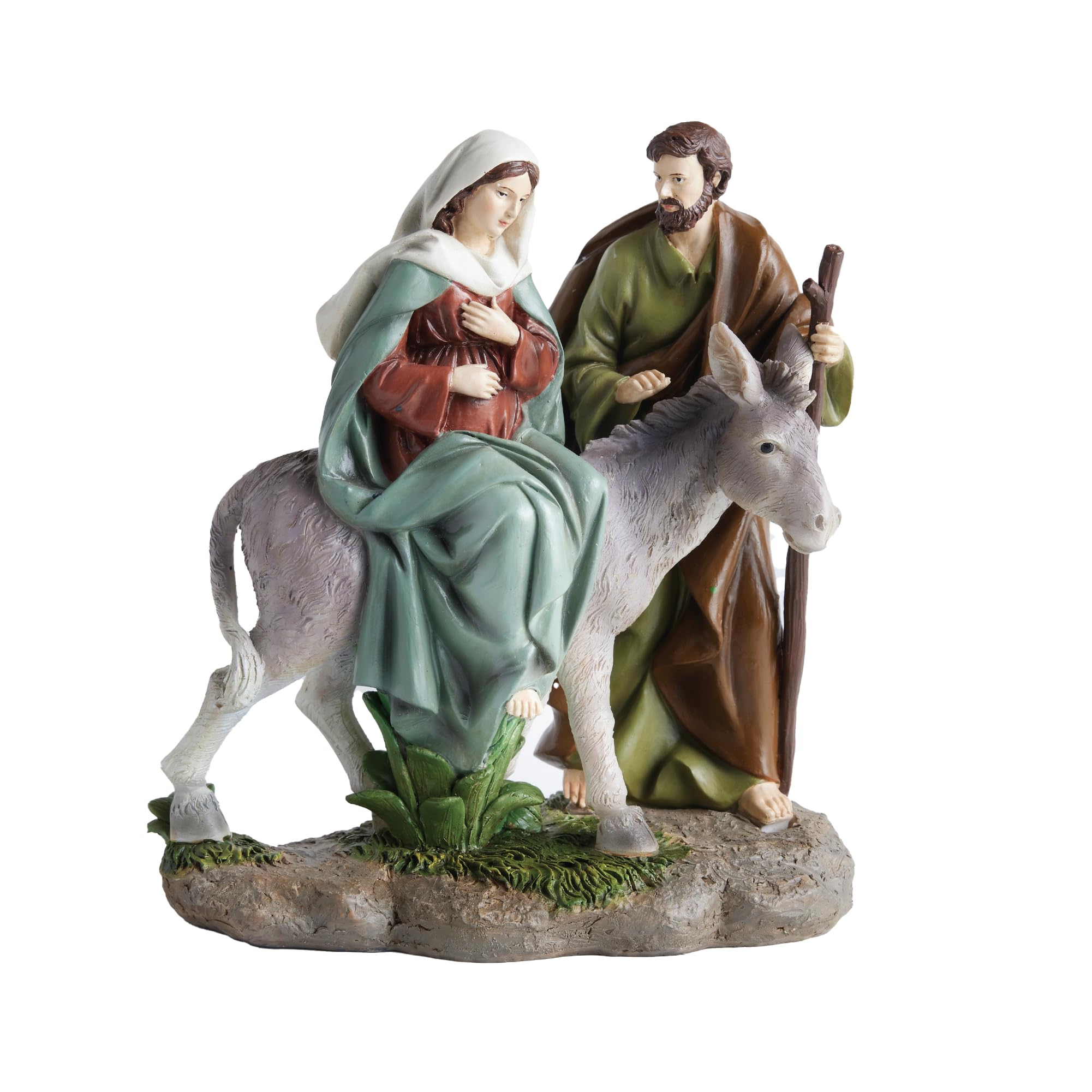 Amazon.com: The Nativity Store - Journey to Bethlehem Holy Family ...