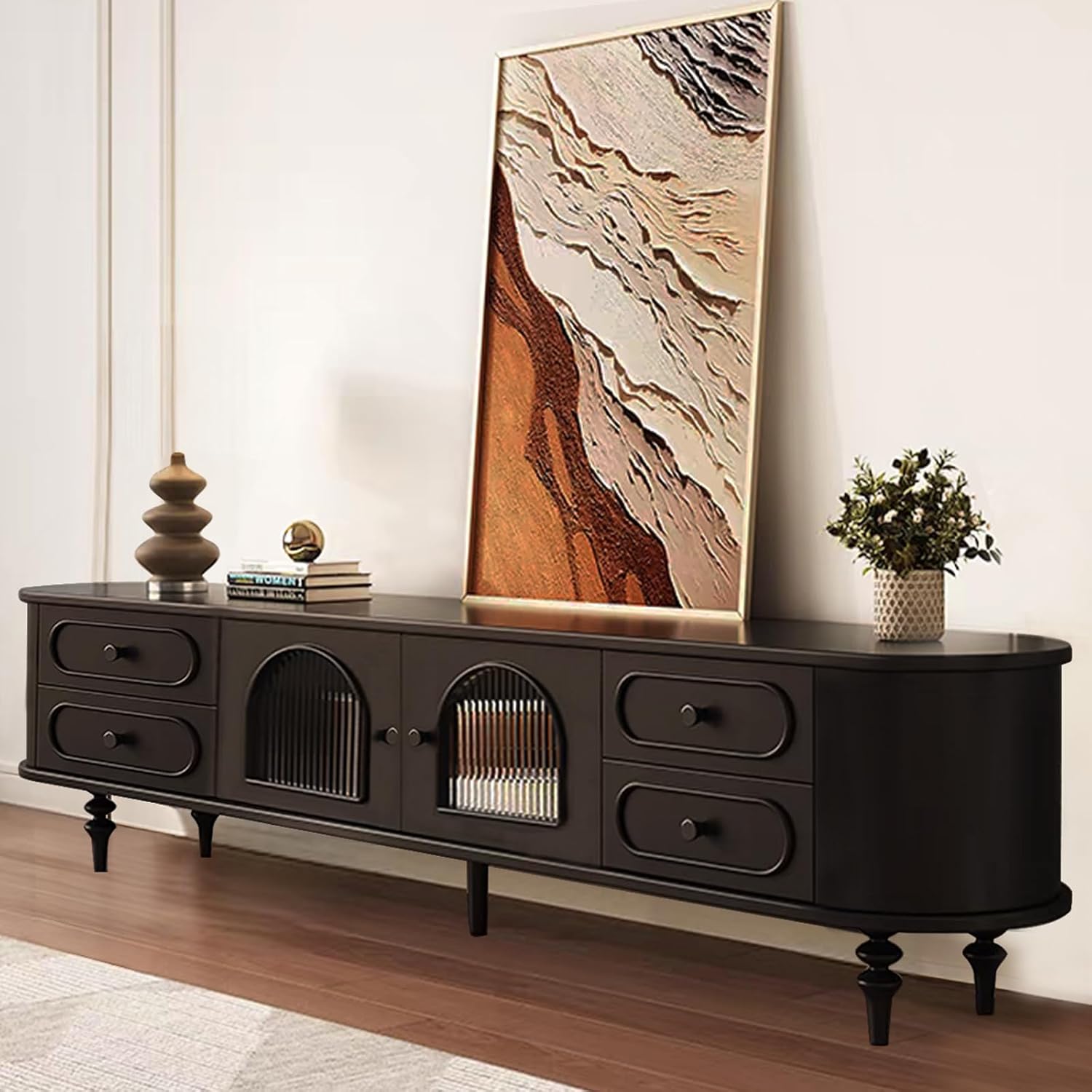 Amazon.com: JIAWORLDER TV Stand for TVs up to 80 Inch, Modern ...