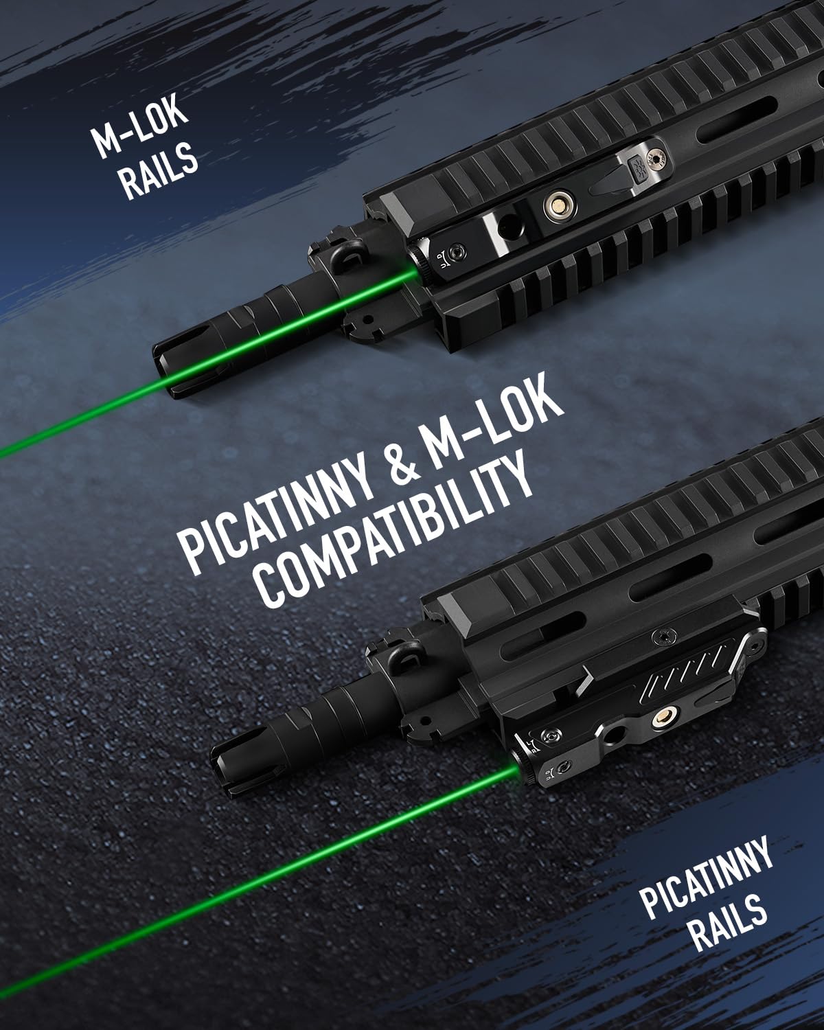 Snapklik.com : PINTY Rifle Green Laser