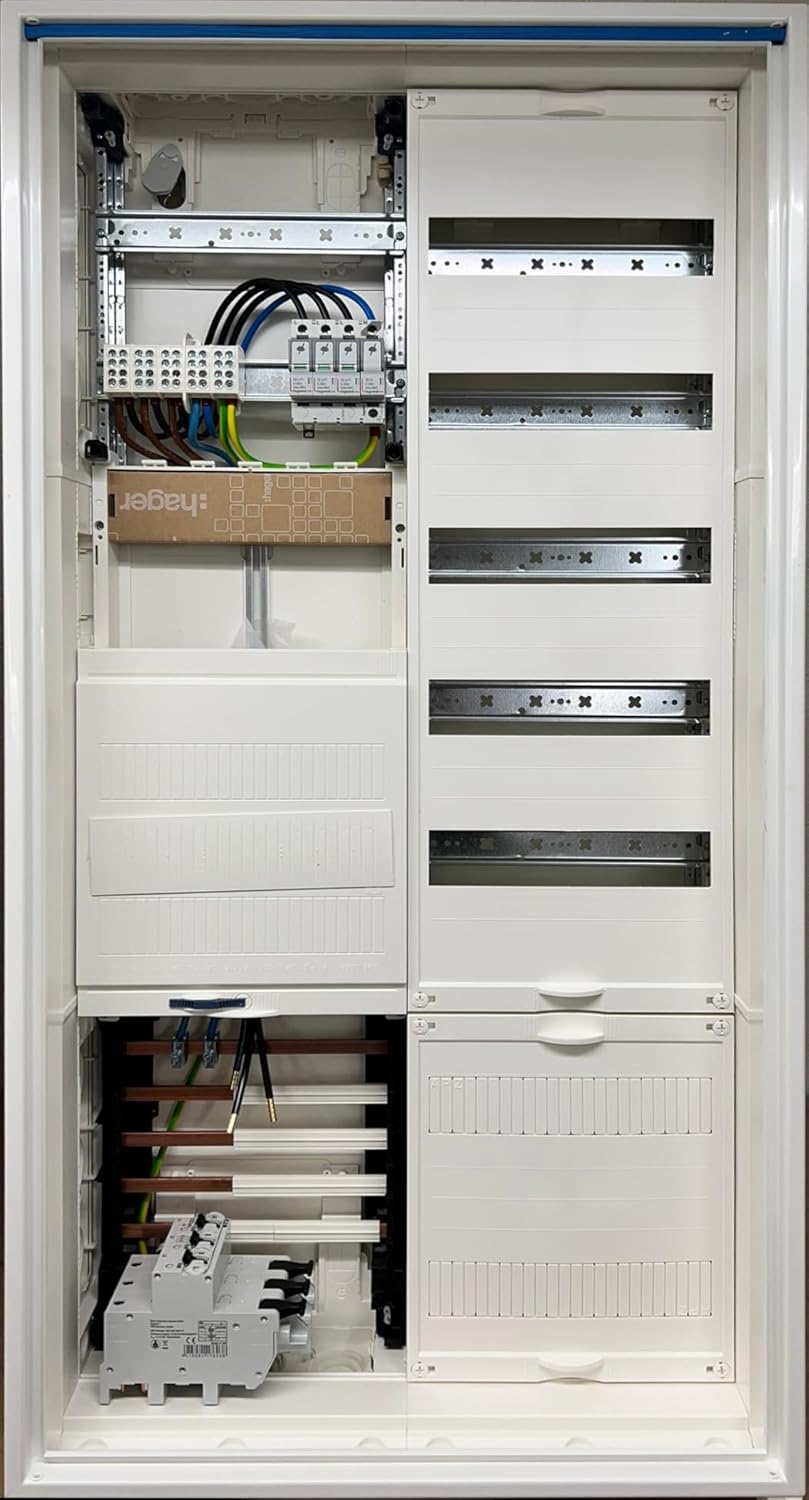 Hager Zählerschrank für PV-Nachrüstung mit 3-Punkt | APZ-Feld ...