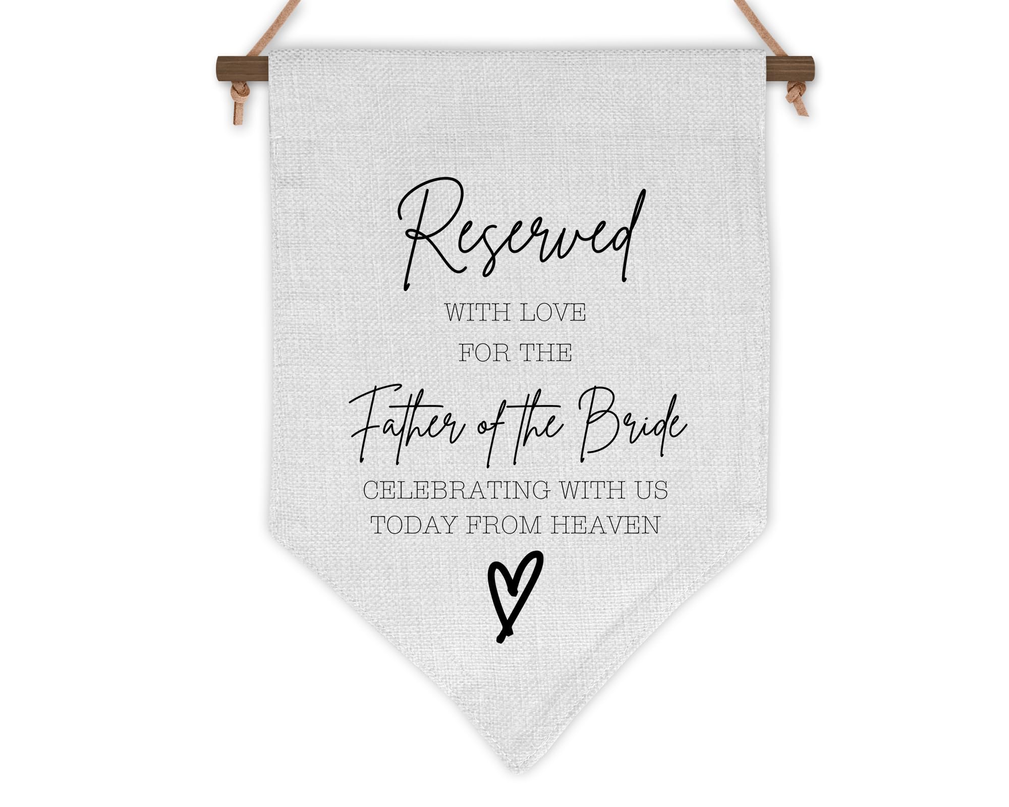 Reserved For Those In Heaven Wedding Memorial Sign, Reserved Signs ...