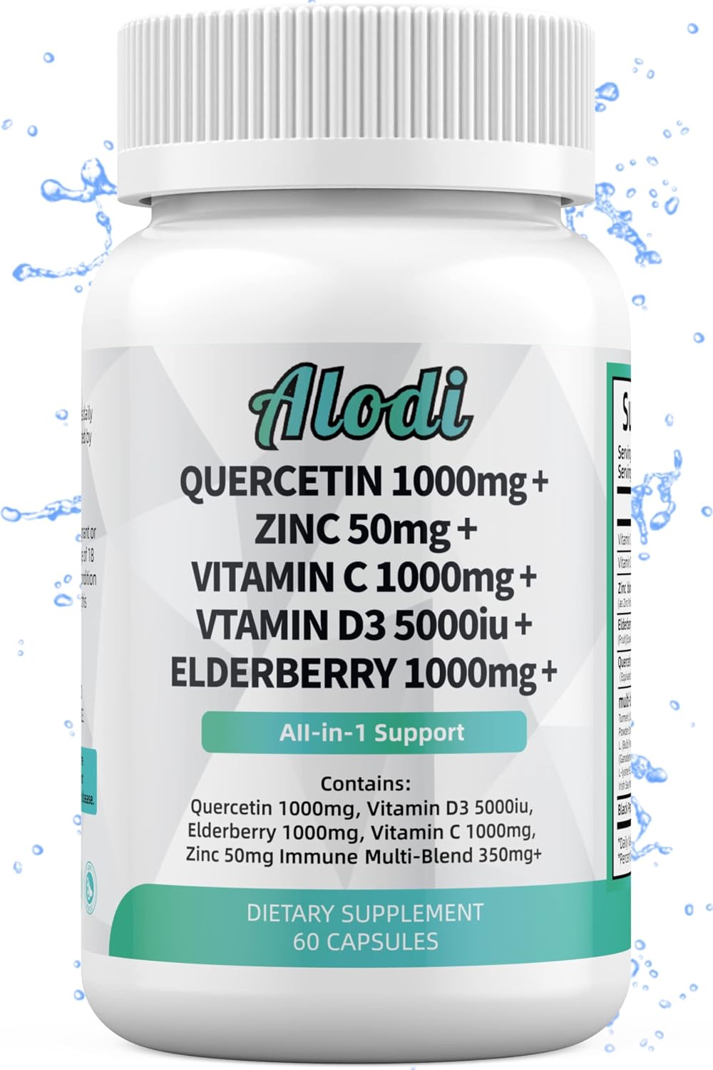 Amazon.com: Super Immune Booster - Quercetin 1000mg, Zinc 50mg, Vitamin ...