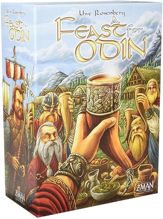 Amazon.com: A Feast for Odin Board Game - Viking Saga of Wealth and ...