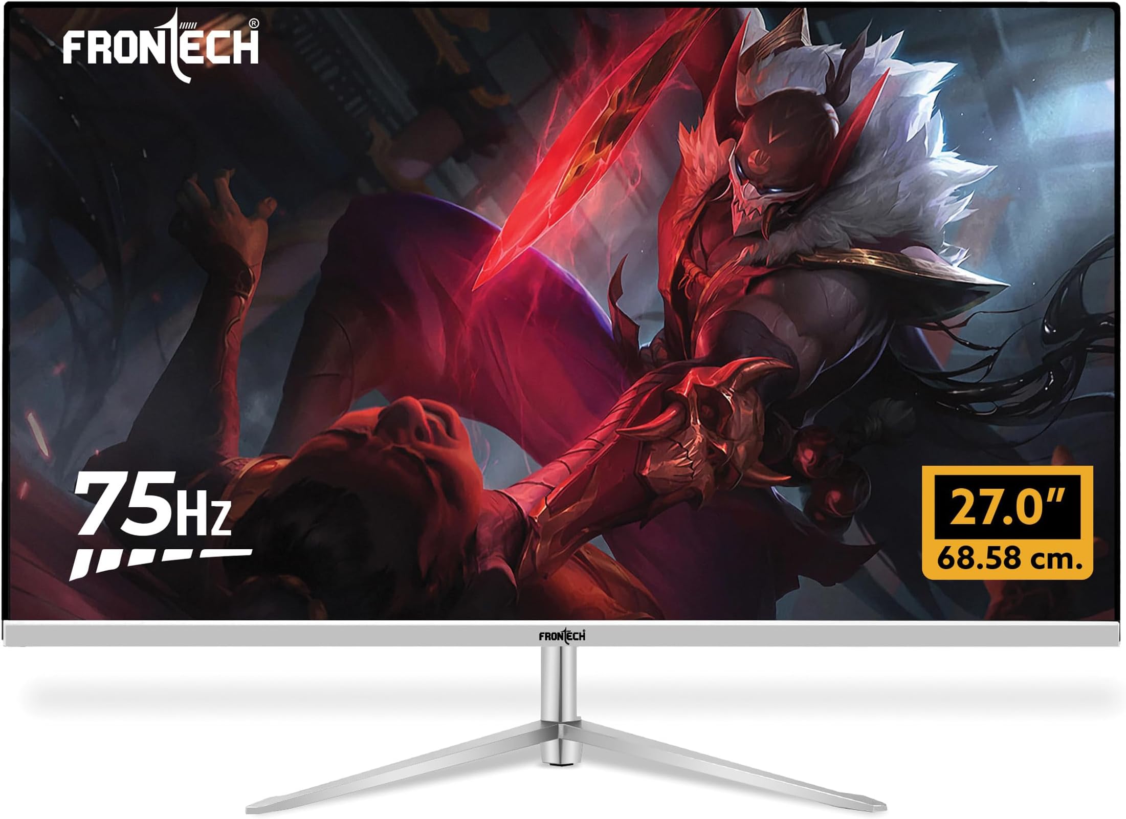FRONTECH 27 Inch Ultima Series LED Monitor | Refresh Rate 75Hz,IPS ...