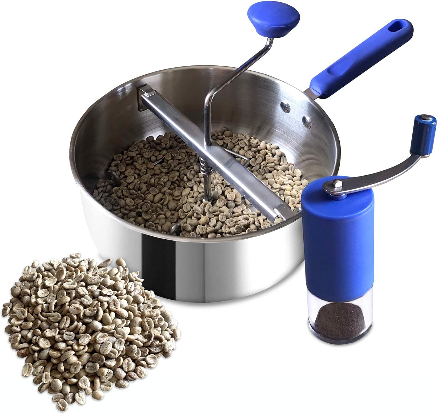 Home Coffee Roasting Kit Complete with Coffee Bean Roaster, Manual Bean ...