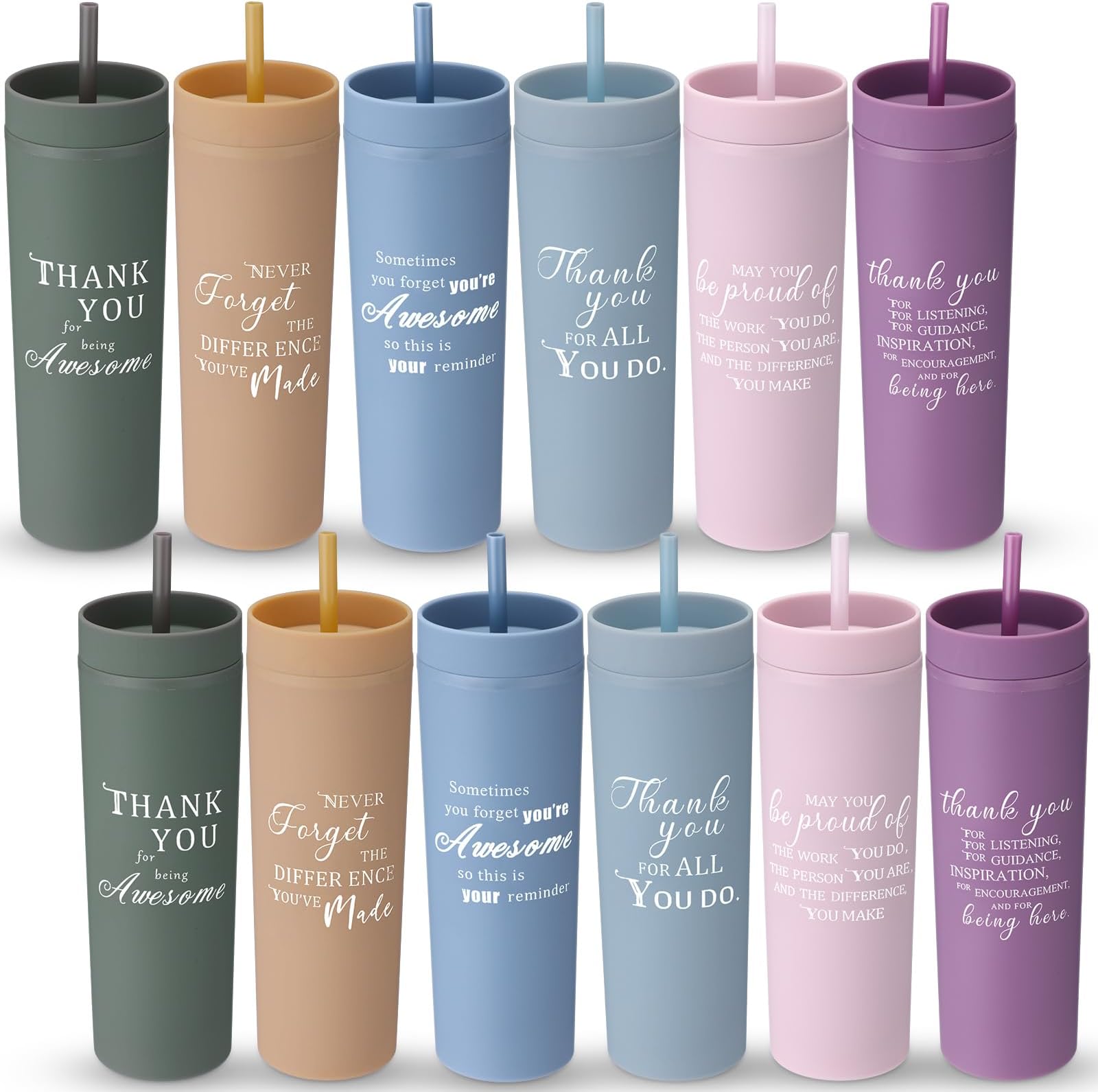 Amazon.com | Rtteri 6 Pcs Employee Appreciation Gifts Bulk Thank You ...