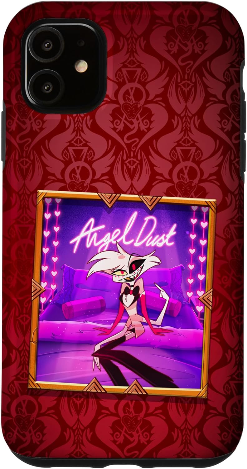 Amazon.com: iPhone 11 Hazbin Hotel - Angel Dust Phone Case Case : Cell ...