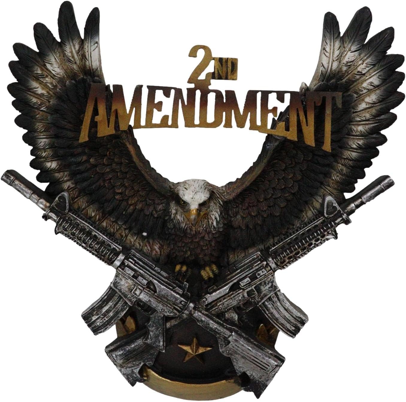 Amazon.com: Ebros Gift Patriotic United States American Bald Eagle ...