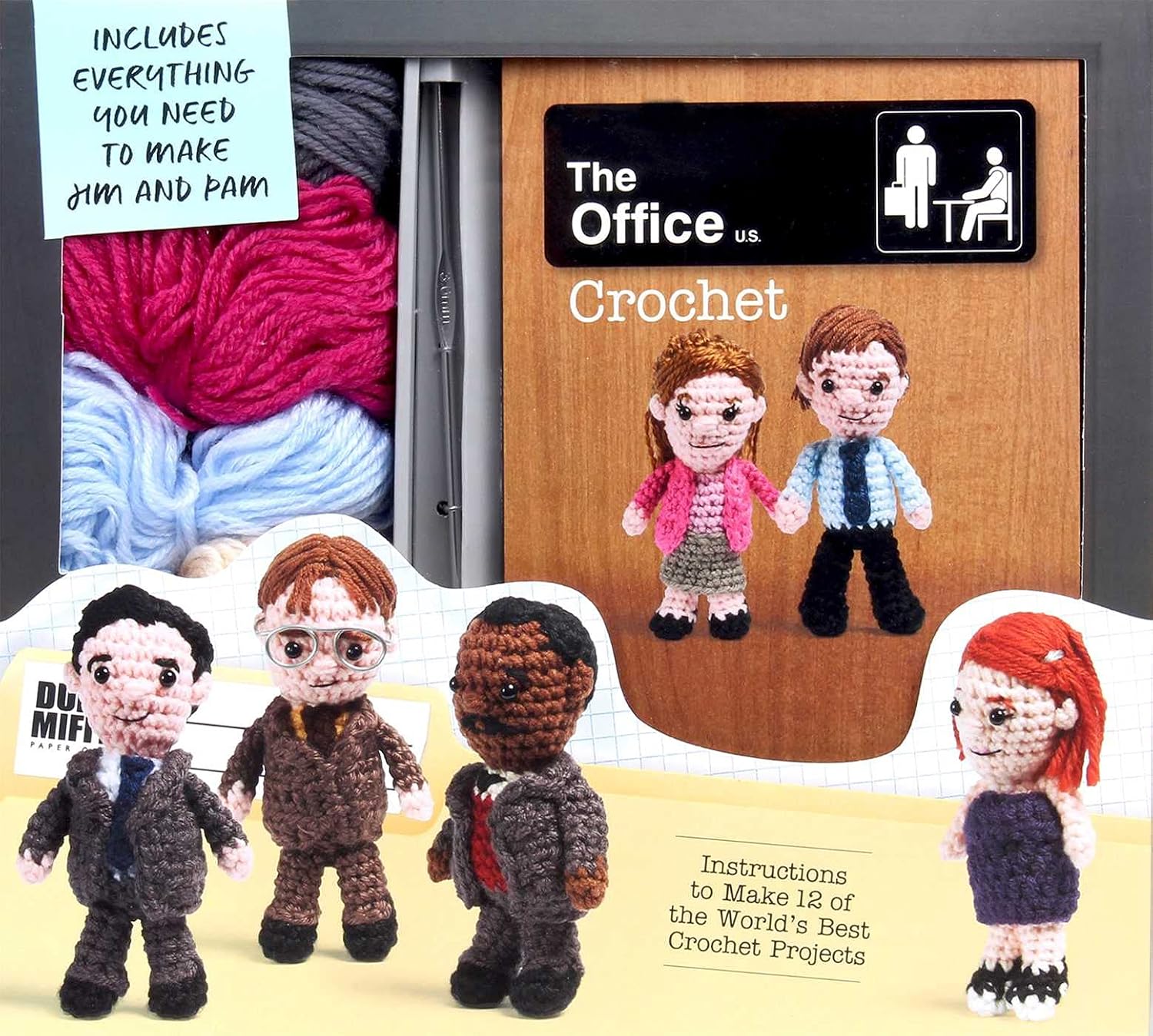 The Office Crochet (Crochet Kits): Hoffman, Allison: 9781645176060 ...