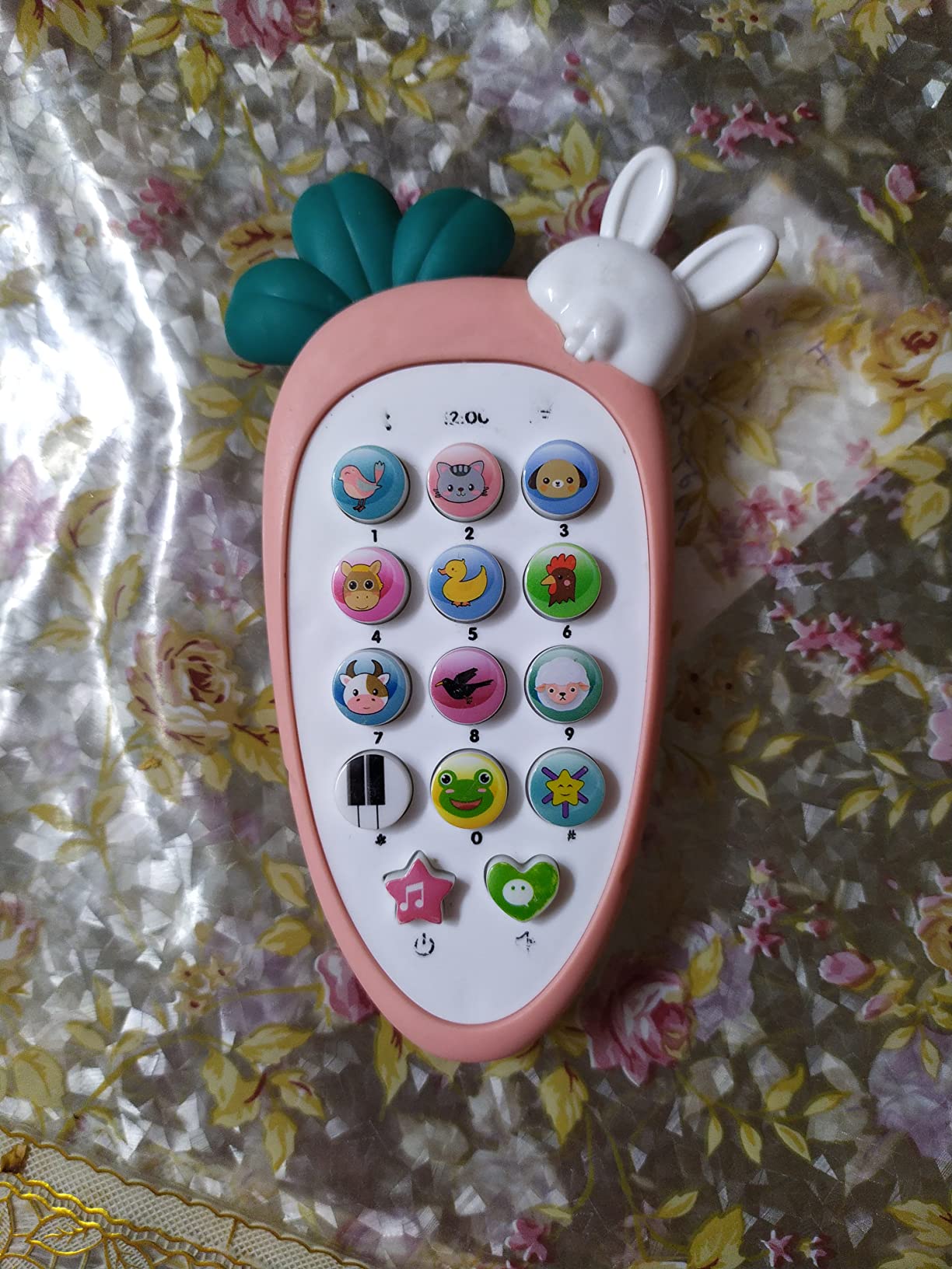 Buy NAXUE Mobile for Kids to Play Rabbit Phone Smart Phone Cordless ...