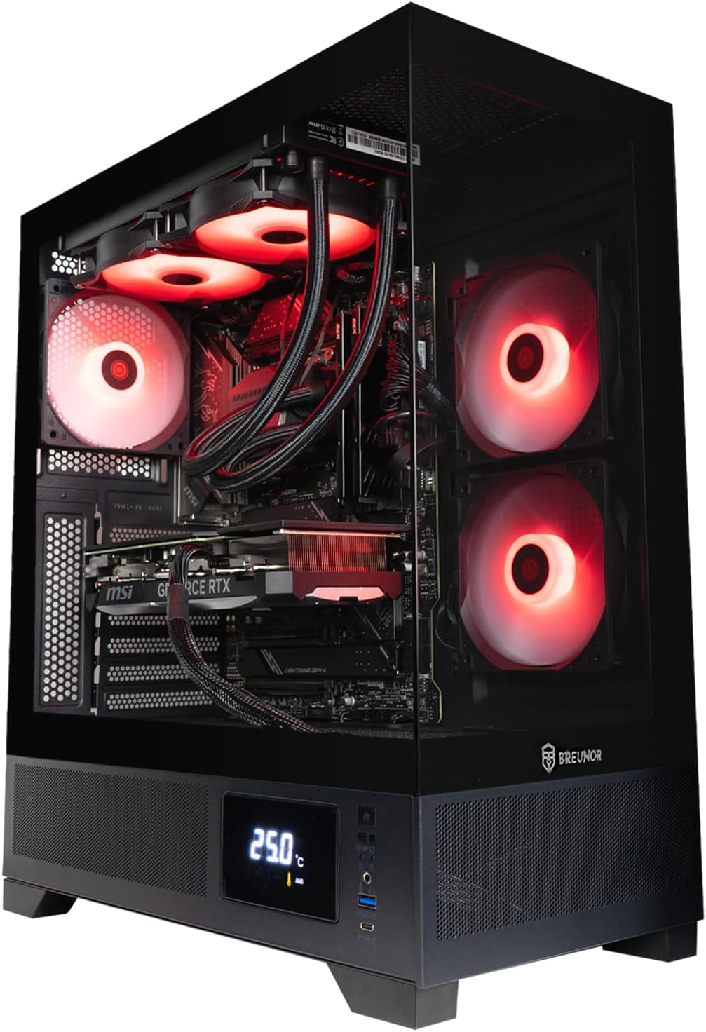 BREUNOR V1 STORM - Pc Gaming i7 14700K 20 Core fino a 5,60Ghz, RTX 5070 ...