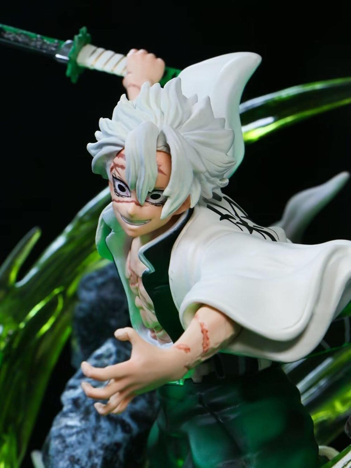 Demon Douma Figure Shinazugawa Sanemi Action Figures USB Can be ...
