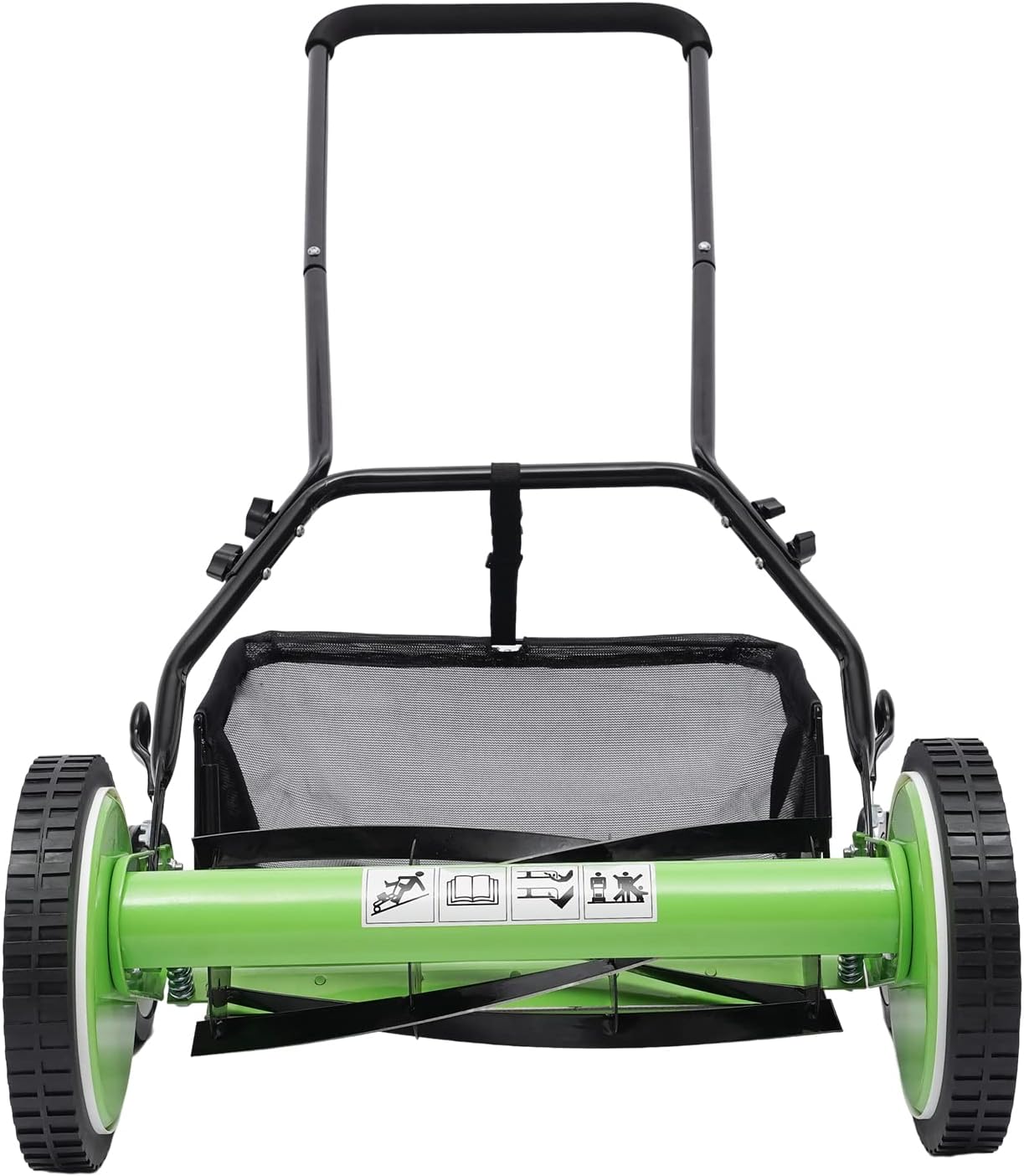 Amazon.com : LOHISHILO 16in Manual Push Reel Lawn Mower Push Lawn ...