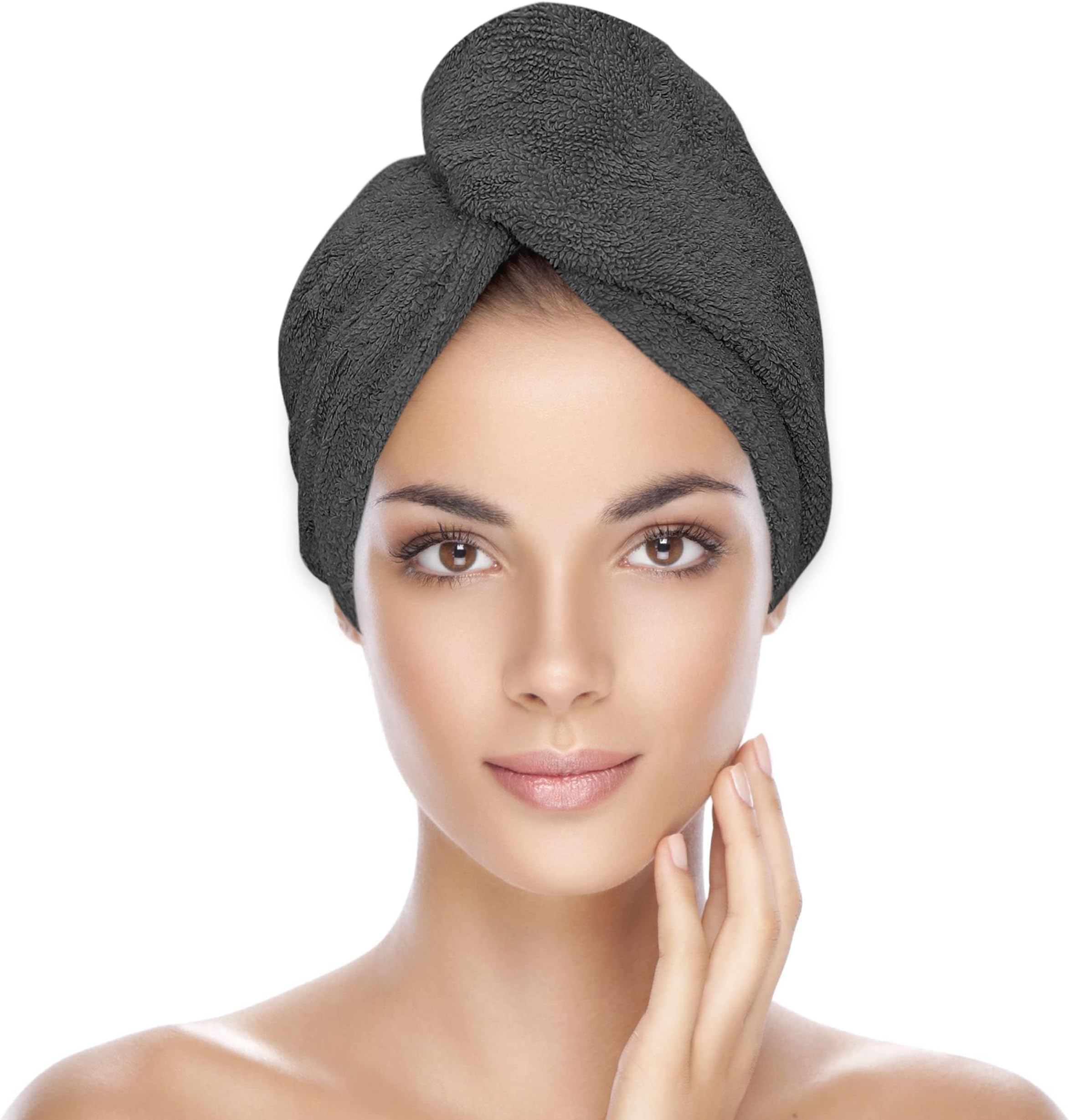 Amazon.com: Cacala Terry Cloth Shower Cap for Women – Luxurious Hair ...