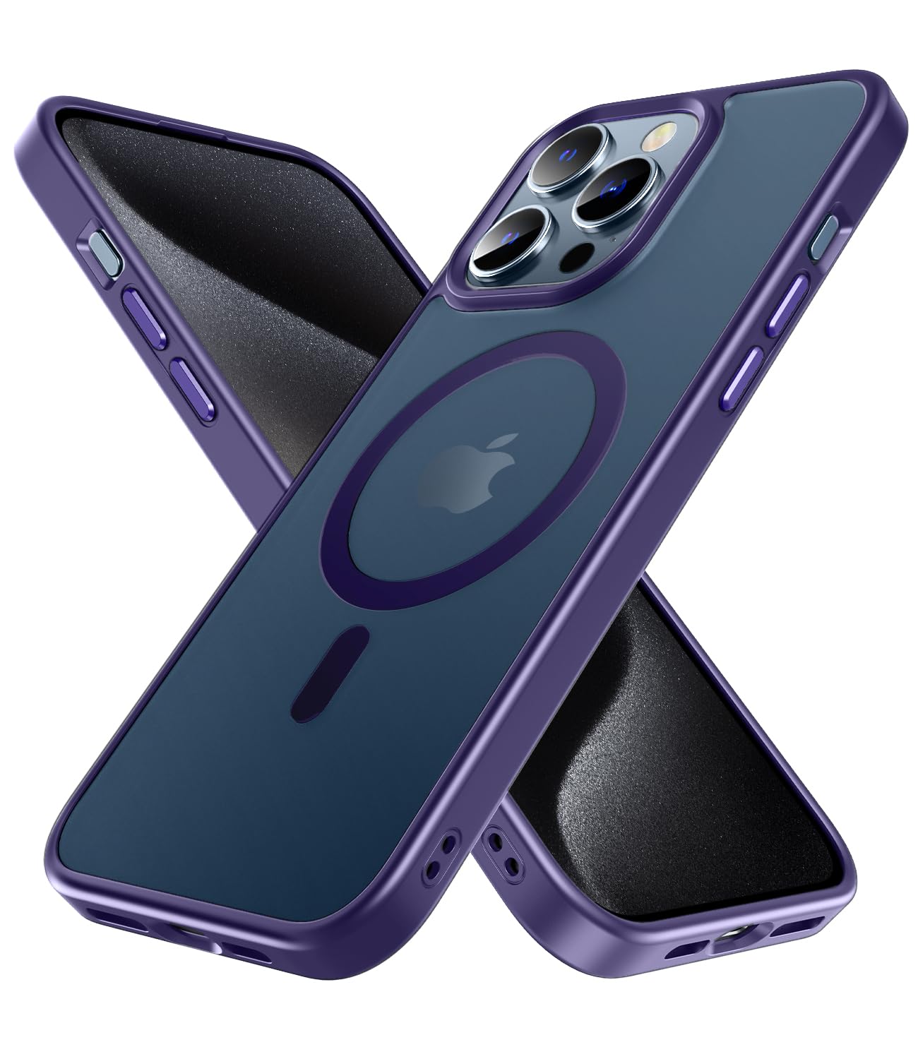 NANAPUNCH Magnetic Case for iPhone 15 Pro Max with MagSafe, [Strong ...