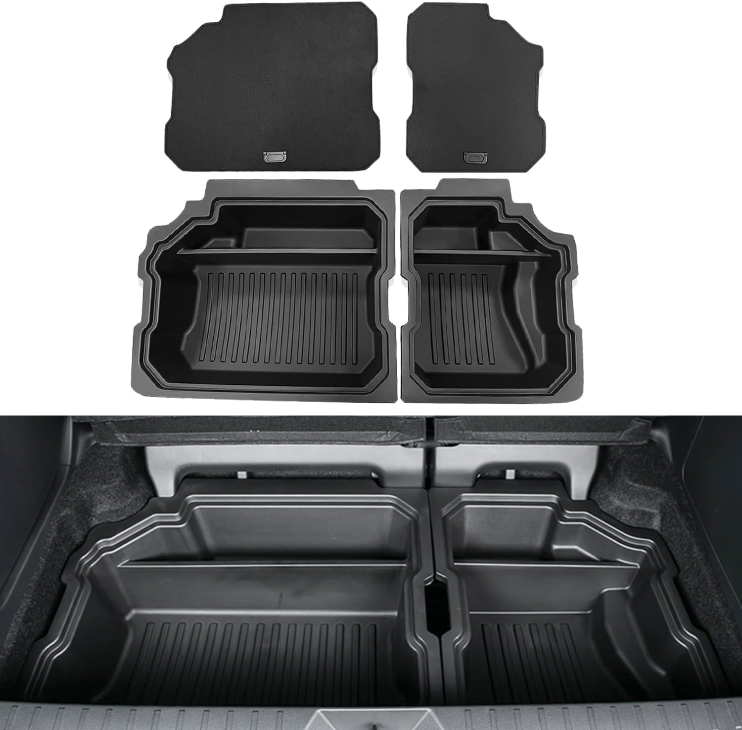 2024 Toyota Sienna Trunk Tray - Cargo Organizer for Small Items ...