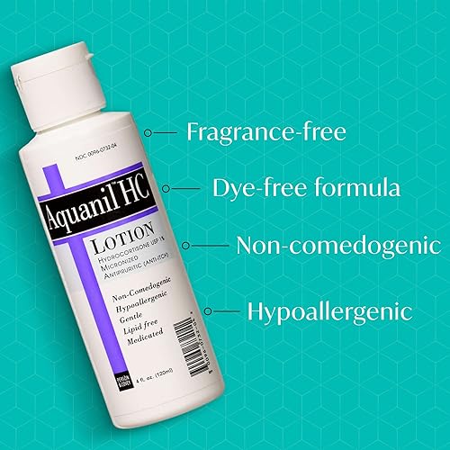Aquanil HC Lotion, loción corporal calmante, fórmula antipicazón, ideal ...