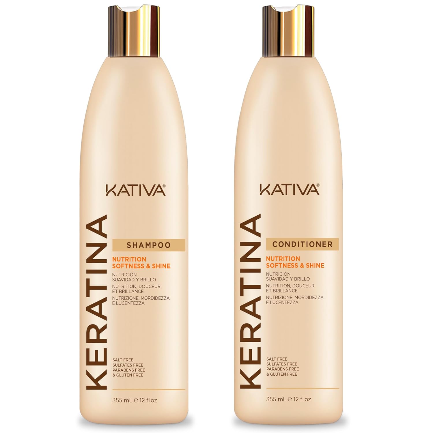 Amazon.com : Keratin Shampoo and Conditioner Pack set of 2. Nutrition ...