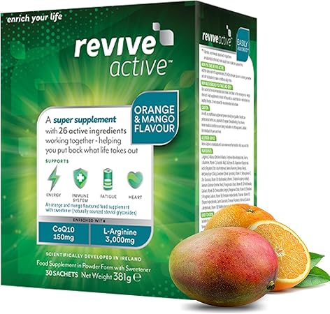 Revive Active, Super Supplement - 26 Active Ingredients in 1 Daily ...