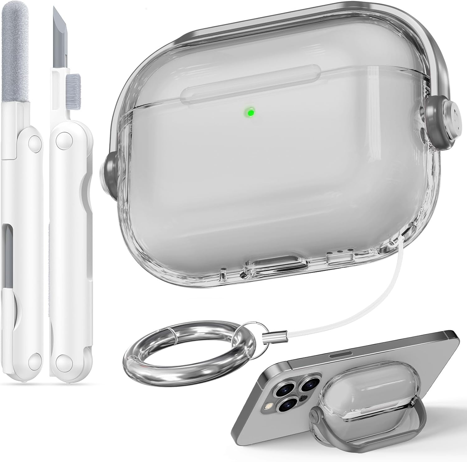Amazon.com: Wowwat for Airpods Pro 3 Case,Safety Lock Cases for Apple ...