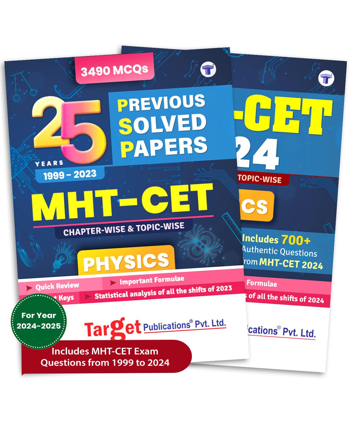 25 Years MHT CET Previous Years Questions Papers for 2024-25 Exam | MHT ...