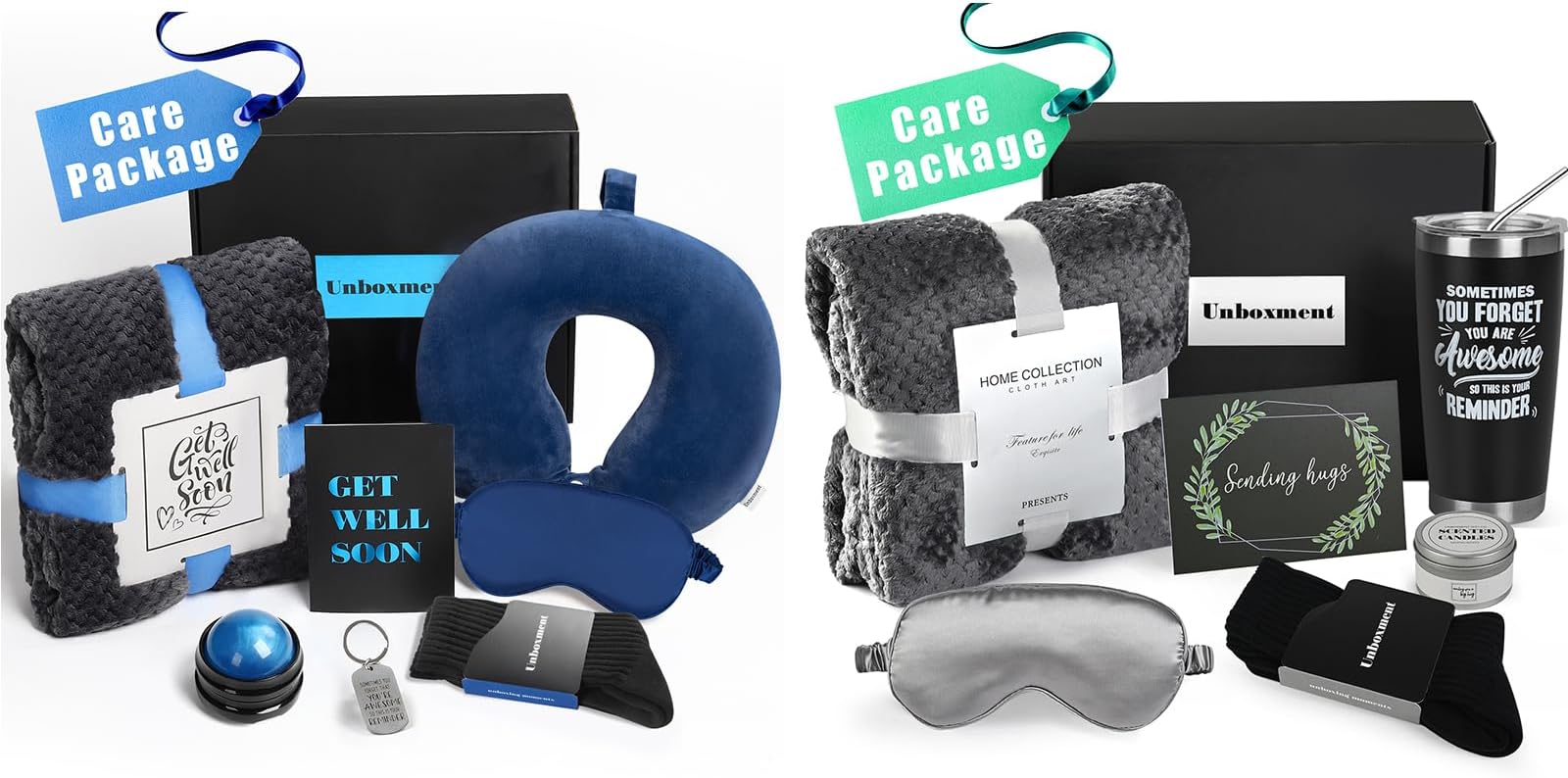 Amazon.com: UNBOXMENT Get Well Soon Gifts for Men, Care Package for Men ...