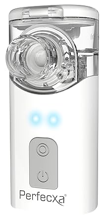 Perfecxa Handy Mesh Nebulizer Portable Atomizer Device USB or Battery ...