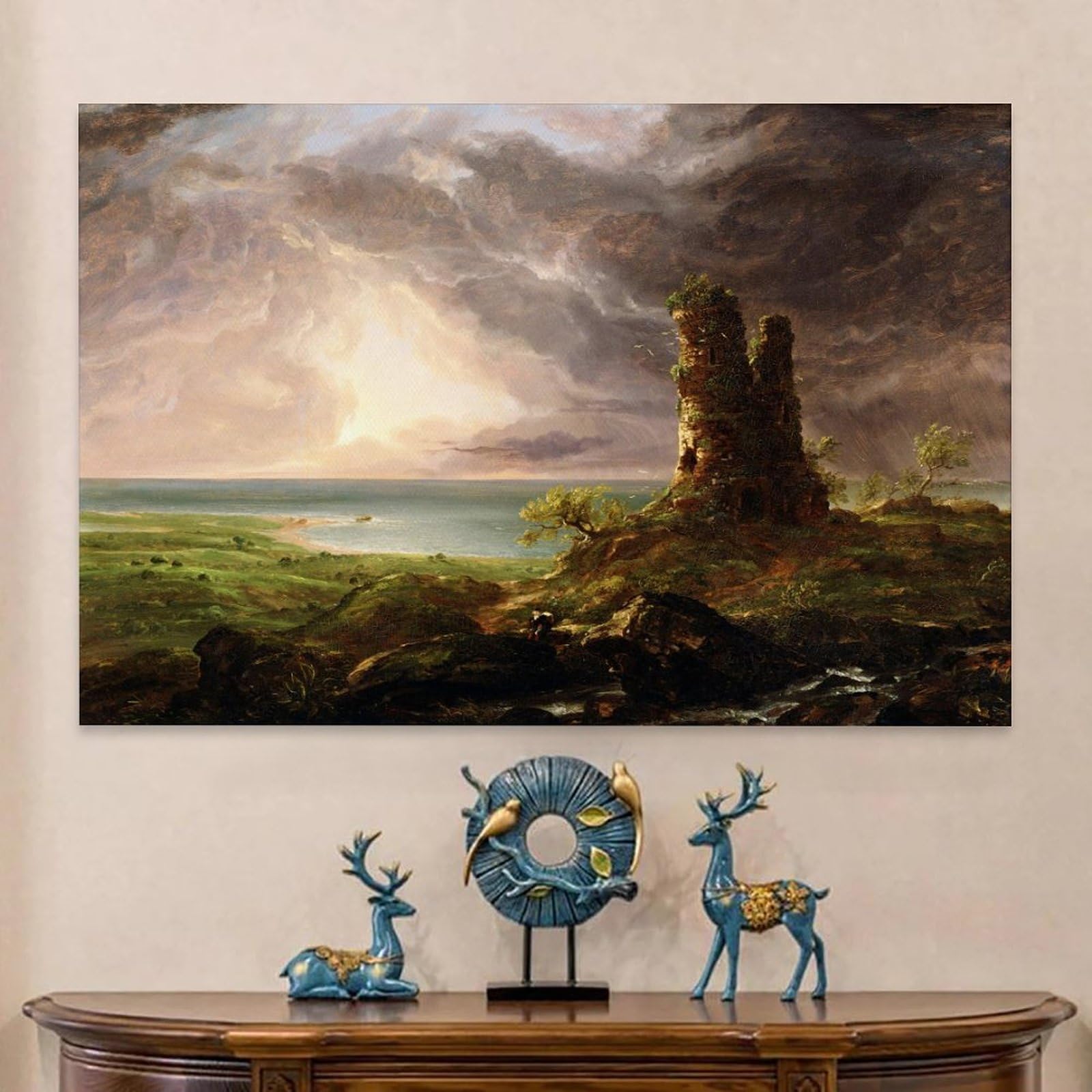 Ruined Tower Thomas Cole