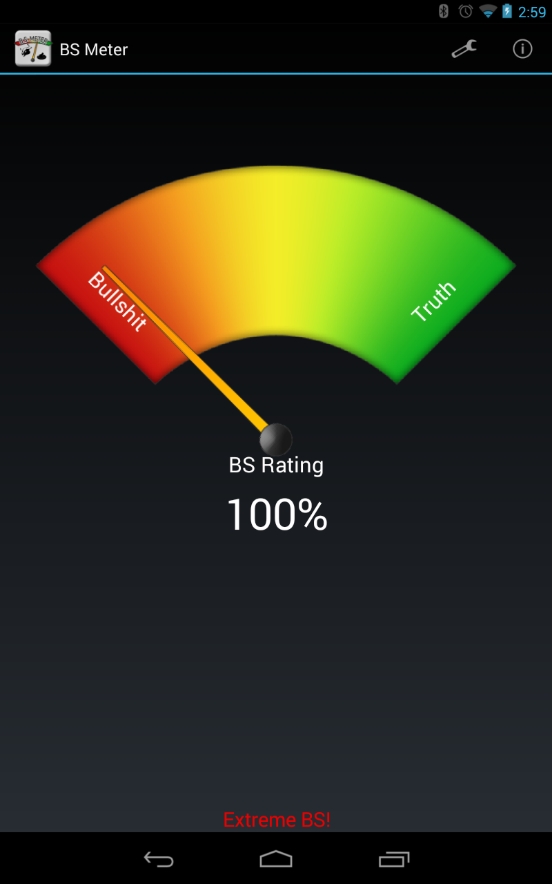 BS Meter (Ad Supported):Amazon.com:Appstore for Android