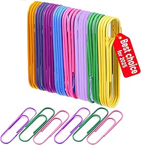 Amazon.com : CYGYINT 80 Pack 4 Inch Jumbo Paper Clips – Extra Large ...