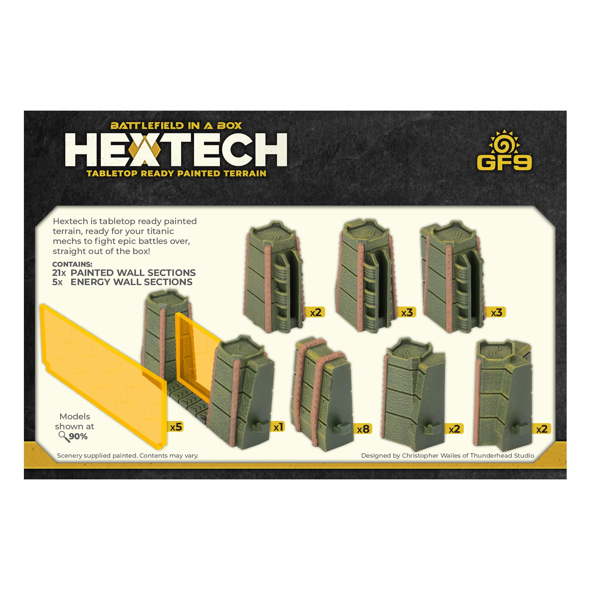 Gale Force Nine – Hextech – Dropbase Delta Energy Walls – BigaMart