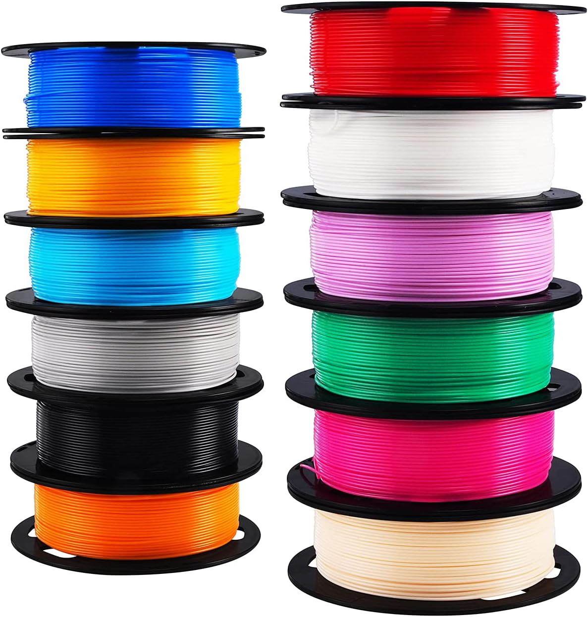 Mika3D Filamento PLA Normal Popular De 1 75 Mm Pacote 12 Em 1 0 5 Kg mika3d-filamento-pla-normal-popular-de-1-75-mm-pacote-12-em-1-0-5-kg