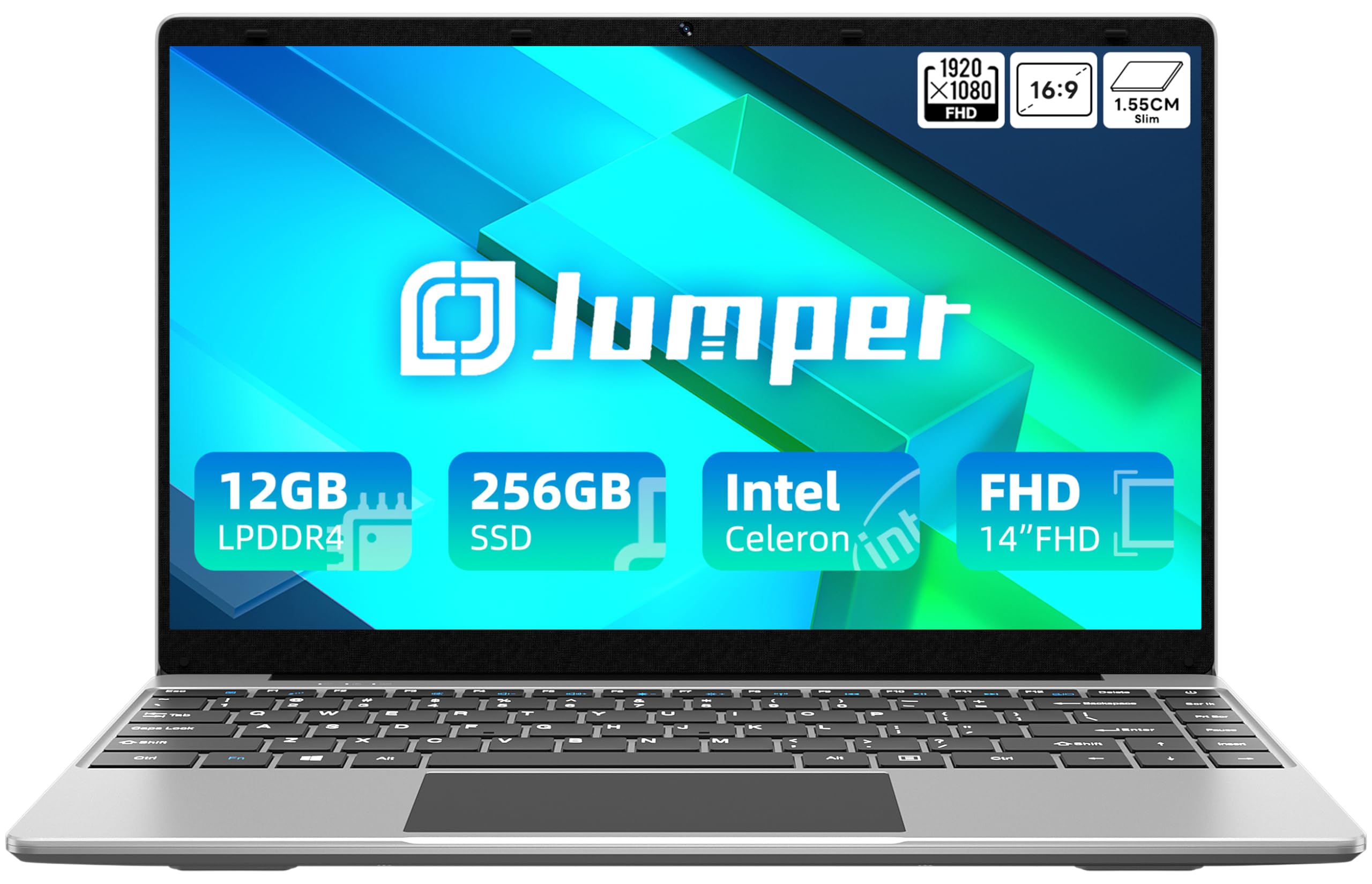 Snapklik.com : Jumper Laptop Computer, 12GB LPDDR4 RAM 256GB SSD ...