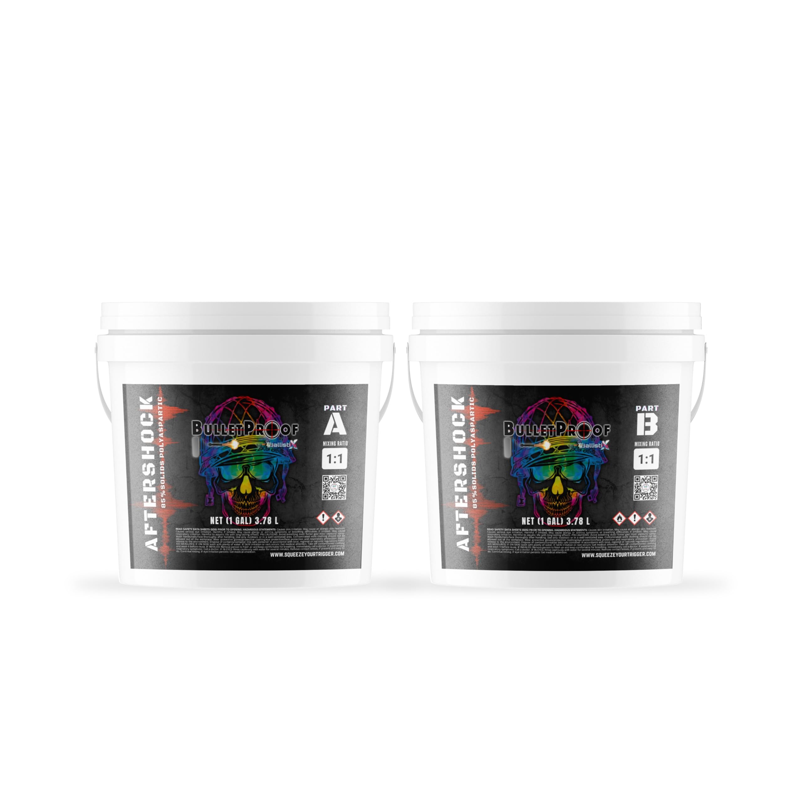 Amazon.com: Bulletproof Resins: Aftershock 85% Solids Polyurea ...