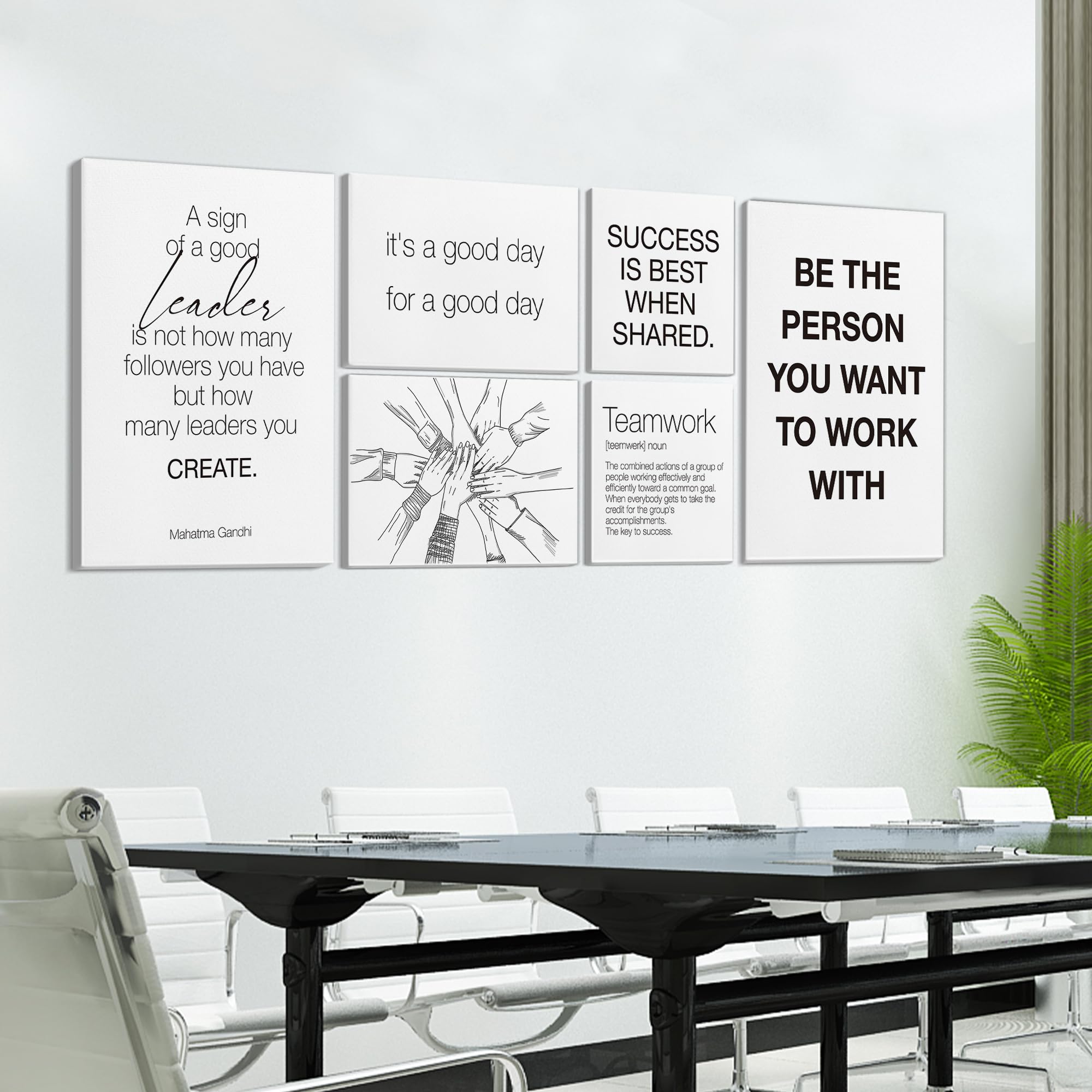 Snapklik.com : Teamwork Wall Art For Office Motivational Team Office ...