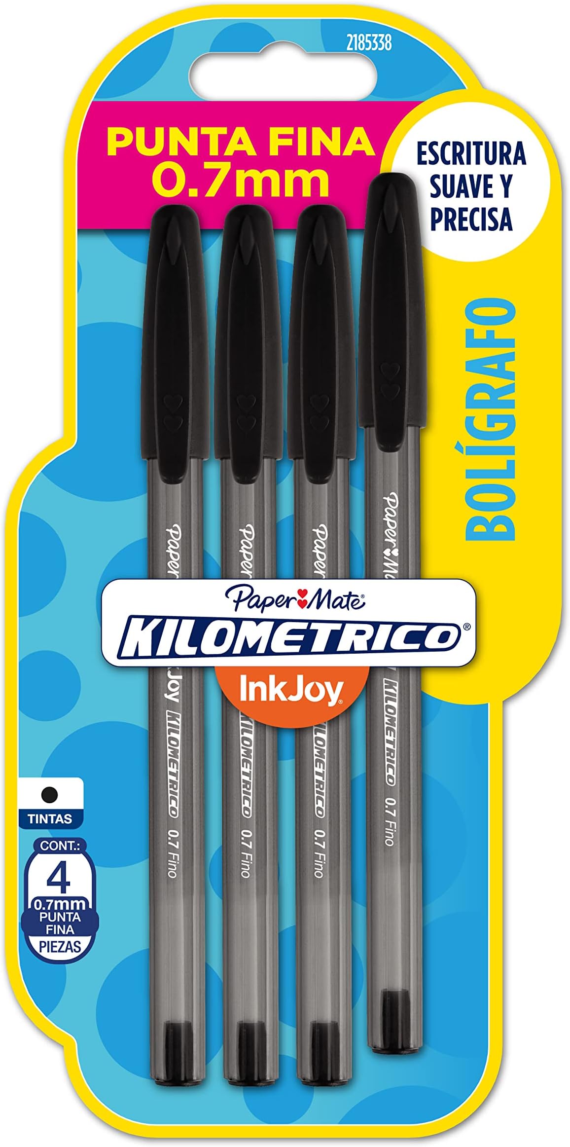 BIC, Bolígrafo de Punto Ultra Fino, Pluma Clásica, Cristal Precisión y ...