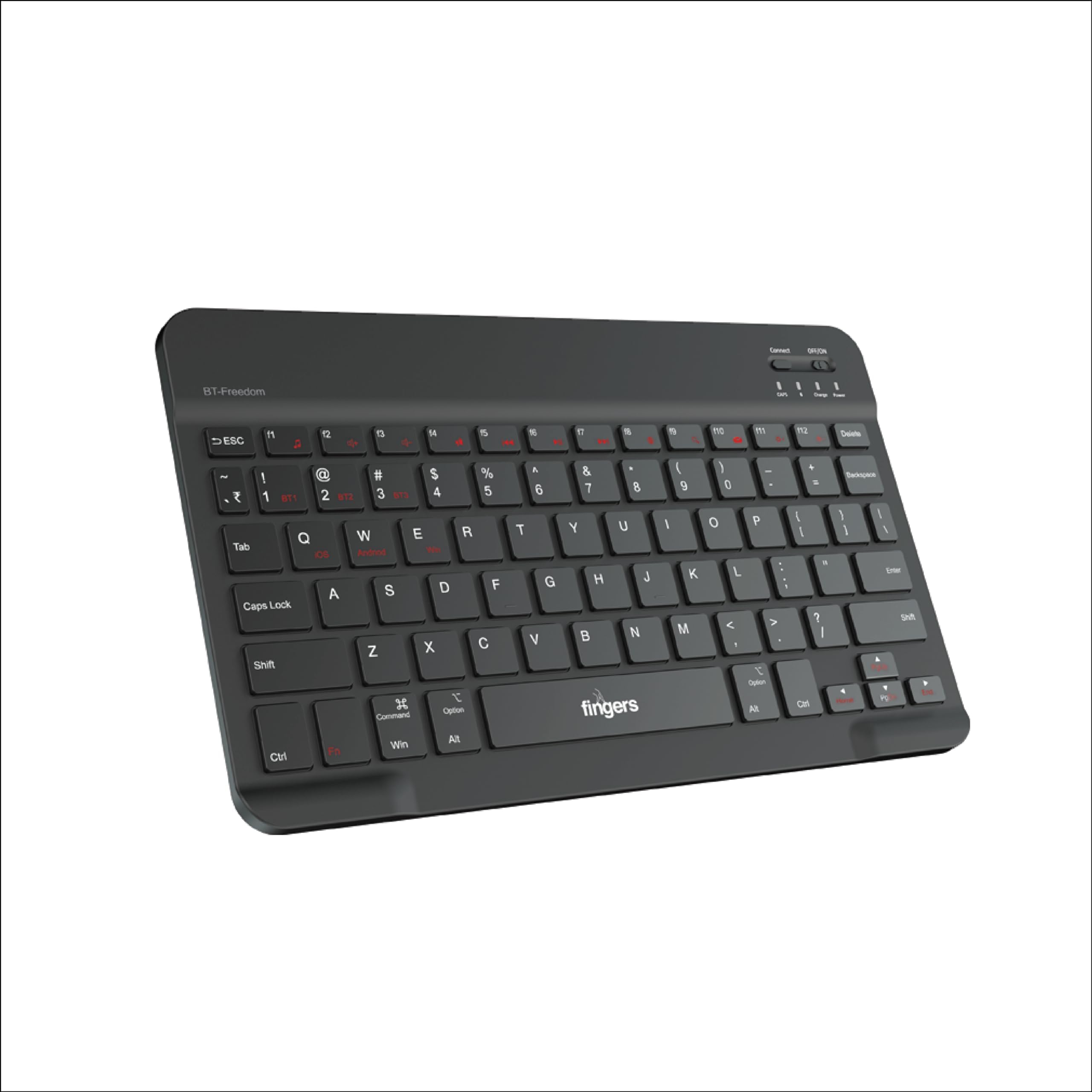 Amazon.in: Buy Fingers BT-Freedom Bluetooth Mini Keyboard (Type-C ...