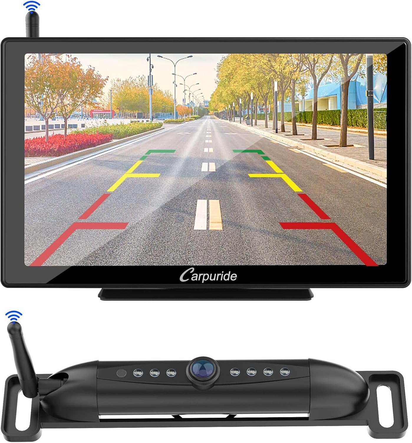 Amazon.com: CARPURIDE WF01, Wireless Rear Camera, Compatible Carpuride ...