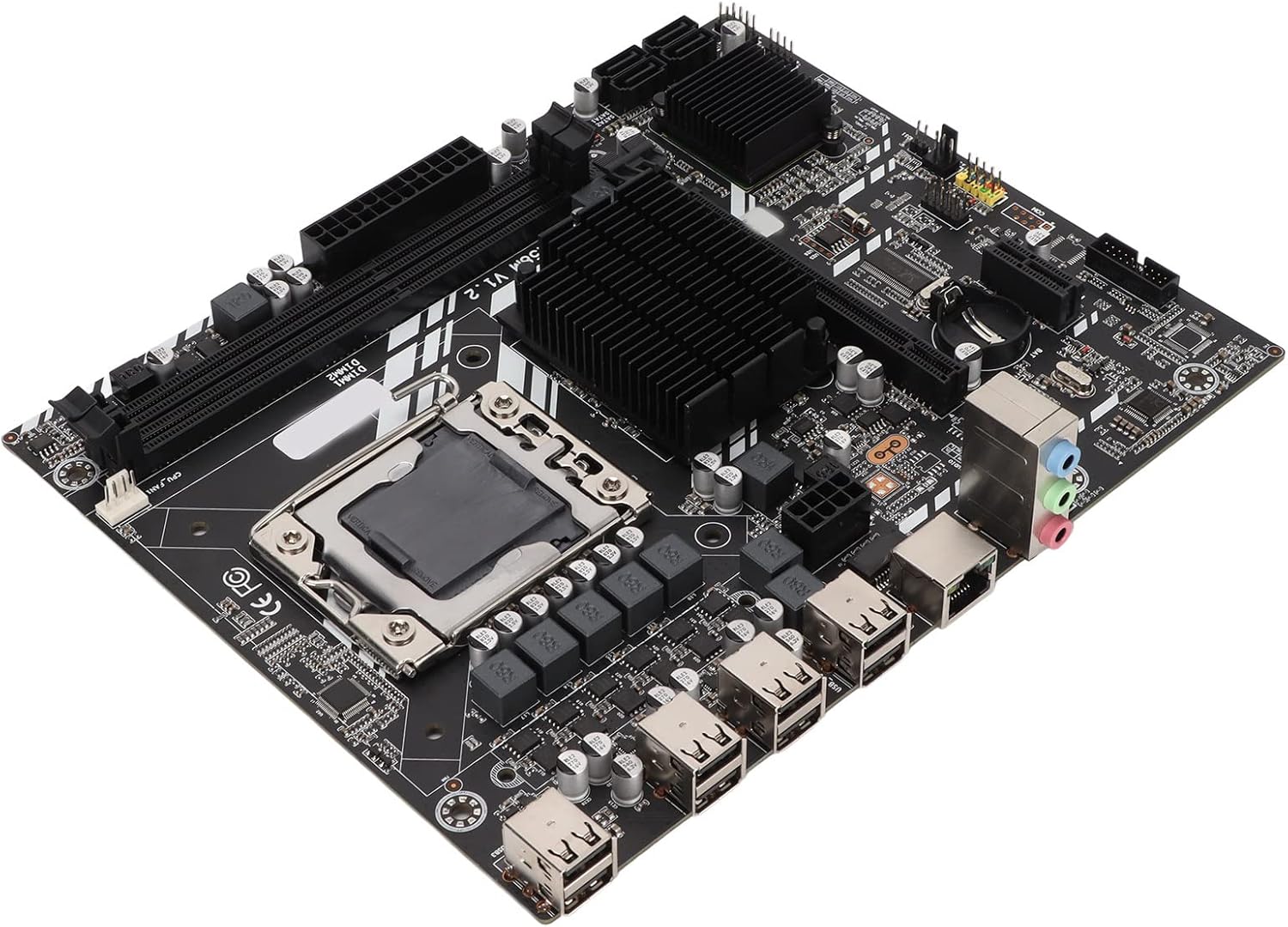 Amazon.com: Mining Mainboard, DDR3 Dual Channel All Solidly Capacitors ...