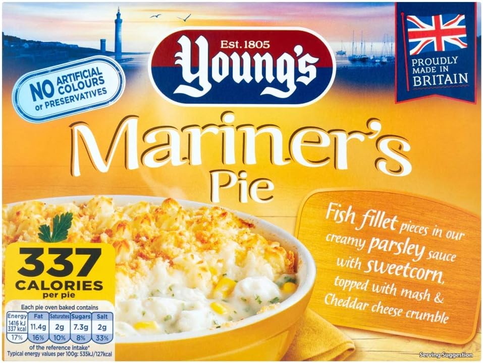 Young's Mariner's Pie, 300g (Frozen) : Amazon.co.uk: Grocery