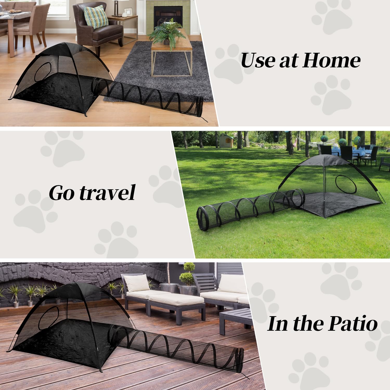 Snapklik.com : Rest-Eazzzy Cat Tent Outdoor, Pet Enclosure Tent ...