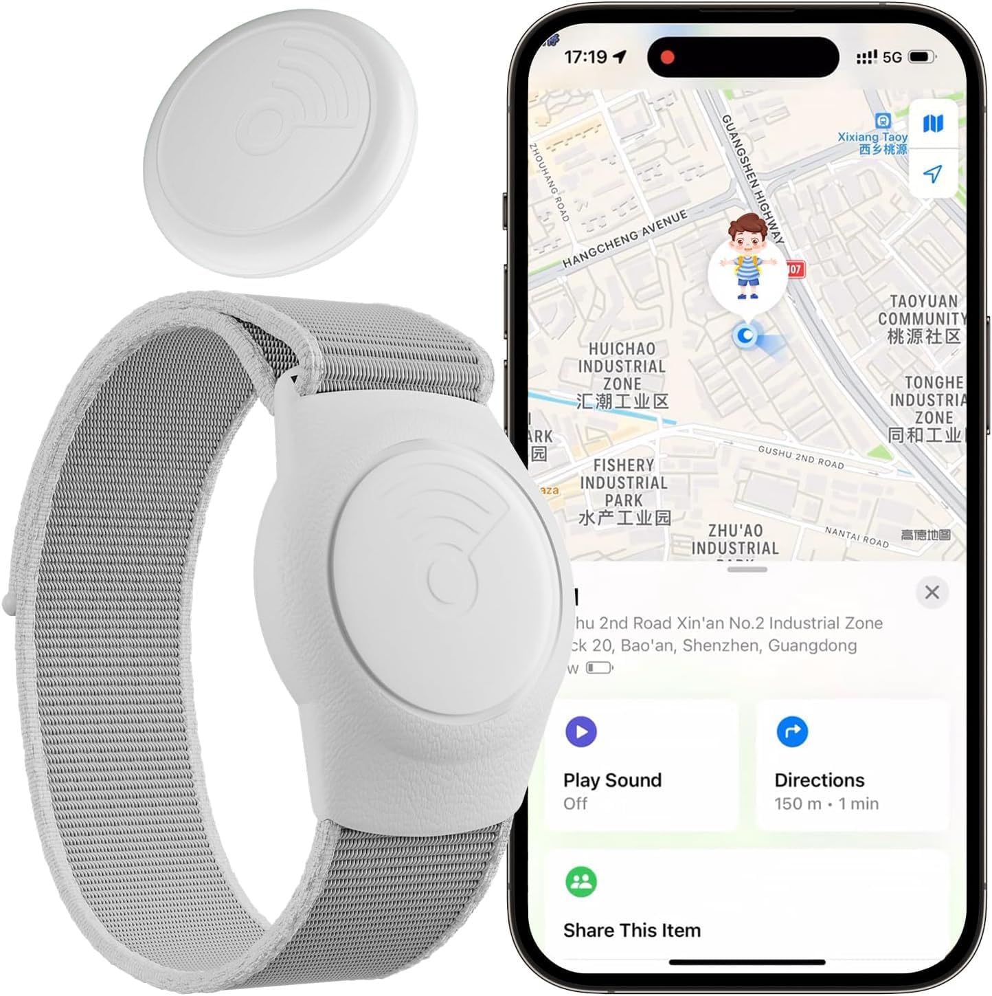 Amazon.com: Generic Mini GPS Tracker for Kids, Teens, Special Needs ...